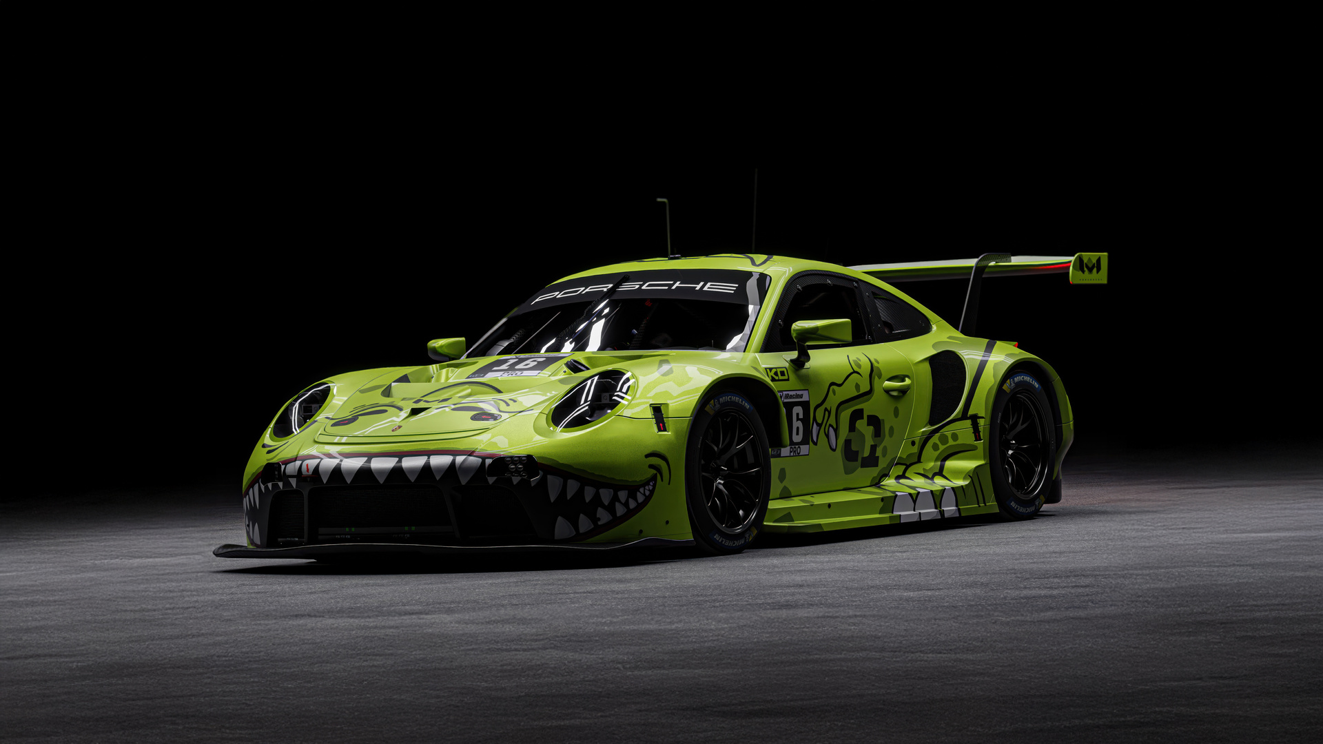 1920x1080 Quadrant Themed Porsche 911 Rsr 19 Sprint Laptop Full HD ...