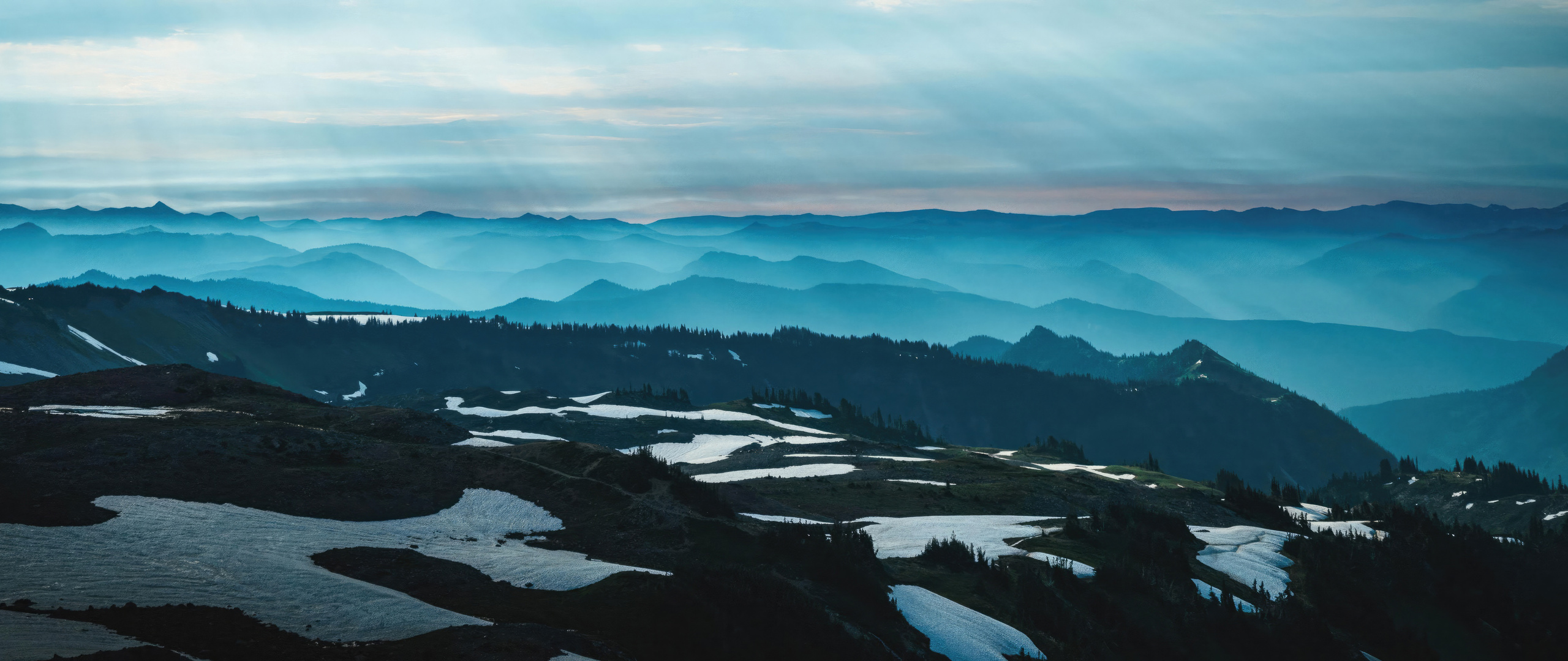 2560x1080 Radiant God Rays In The Mountains Wallpaper,2560x1080 ...