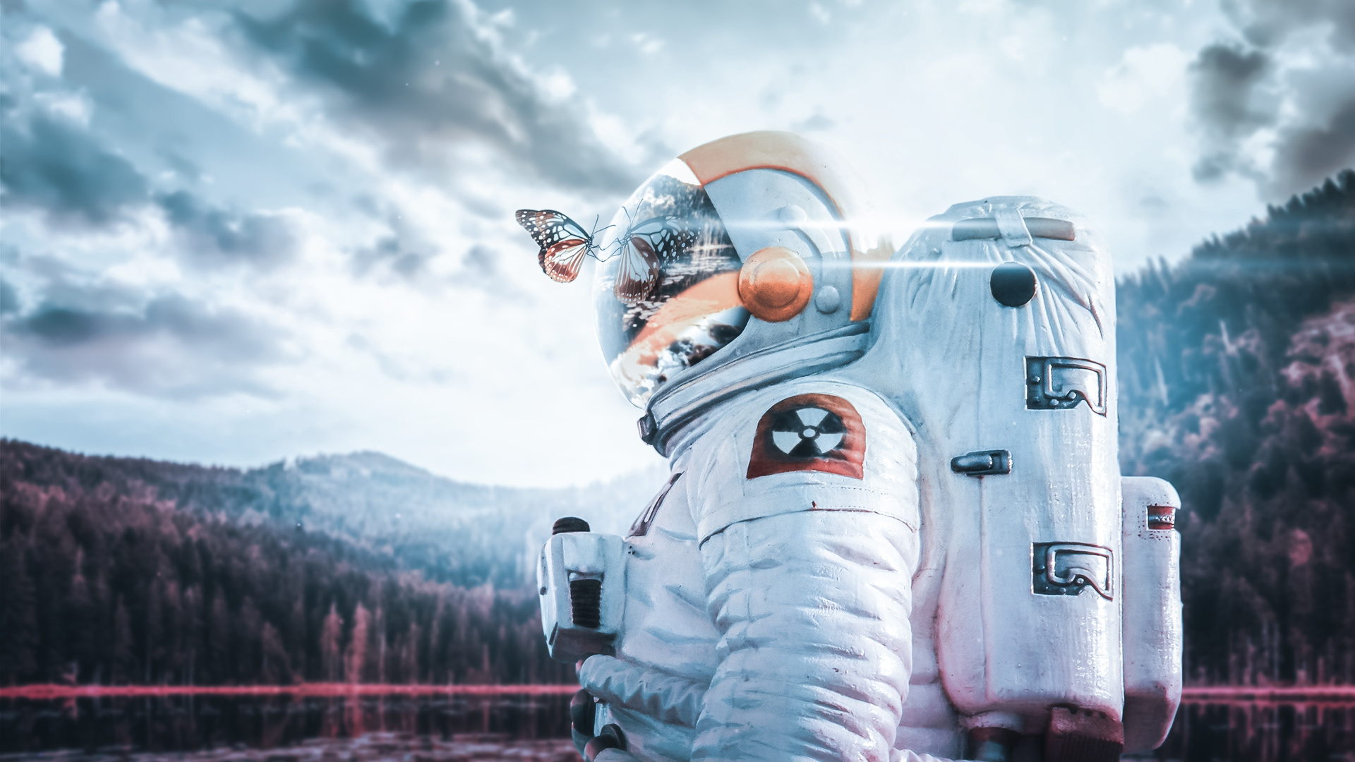 1920x1080 Radioactive Astronaut Laptop Full HD 1080P ,HD 4k Wallpapers ...