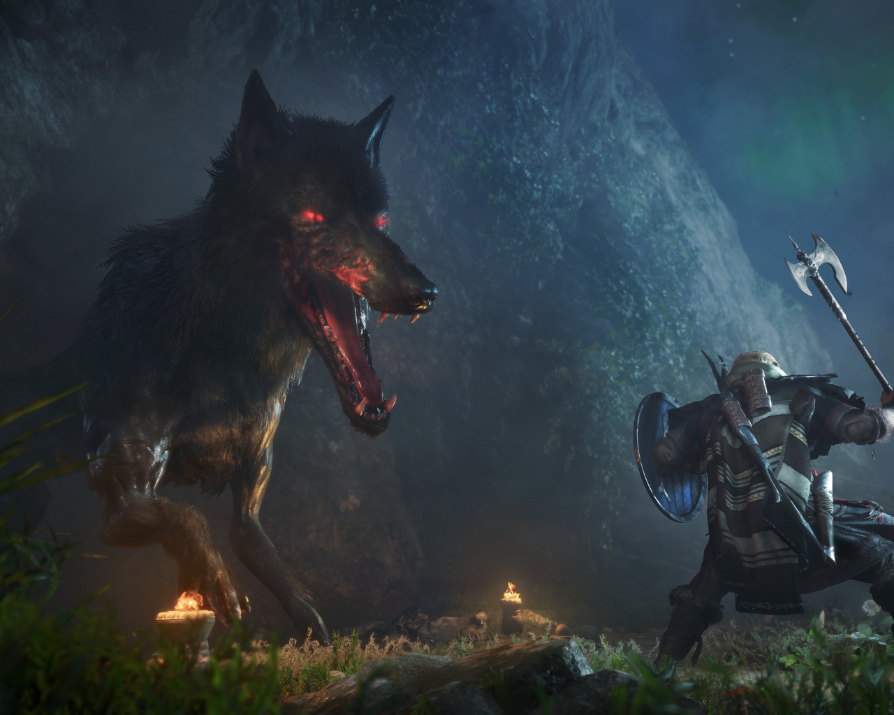 1280x1024 Ragnar Lothbrok Assassins Creed Valhalla 2020 Game Wallpaper