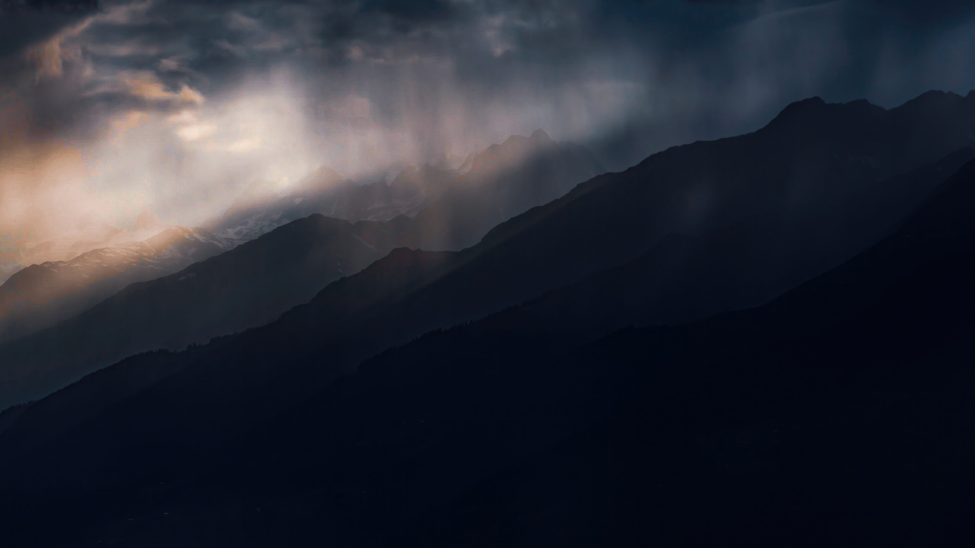 3840x2160 Rain In Mountains 4K ,HD 4k Wallpapers,Images,Backgrounds ...