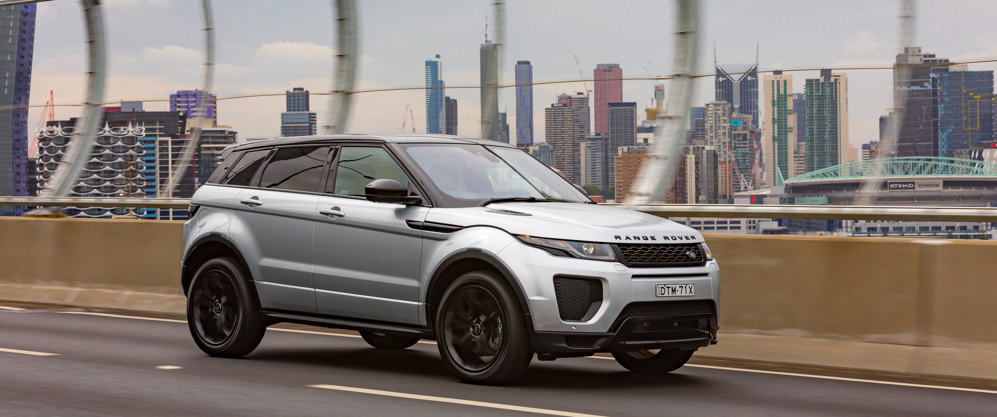 3440x1440 Range Rover Evoque HSE Si4 Dynamic Black Design Pack 2018 ...