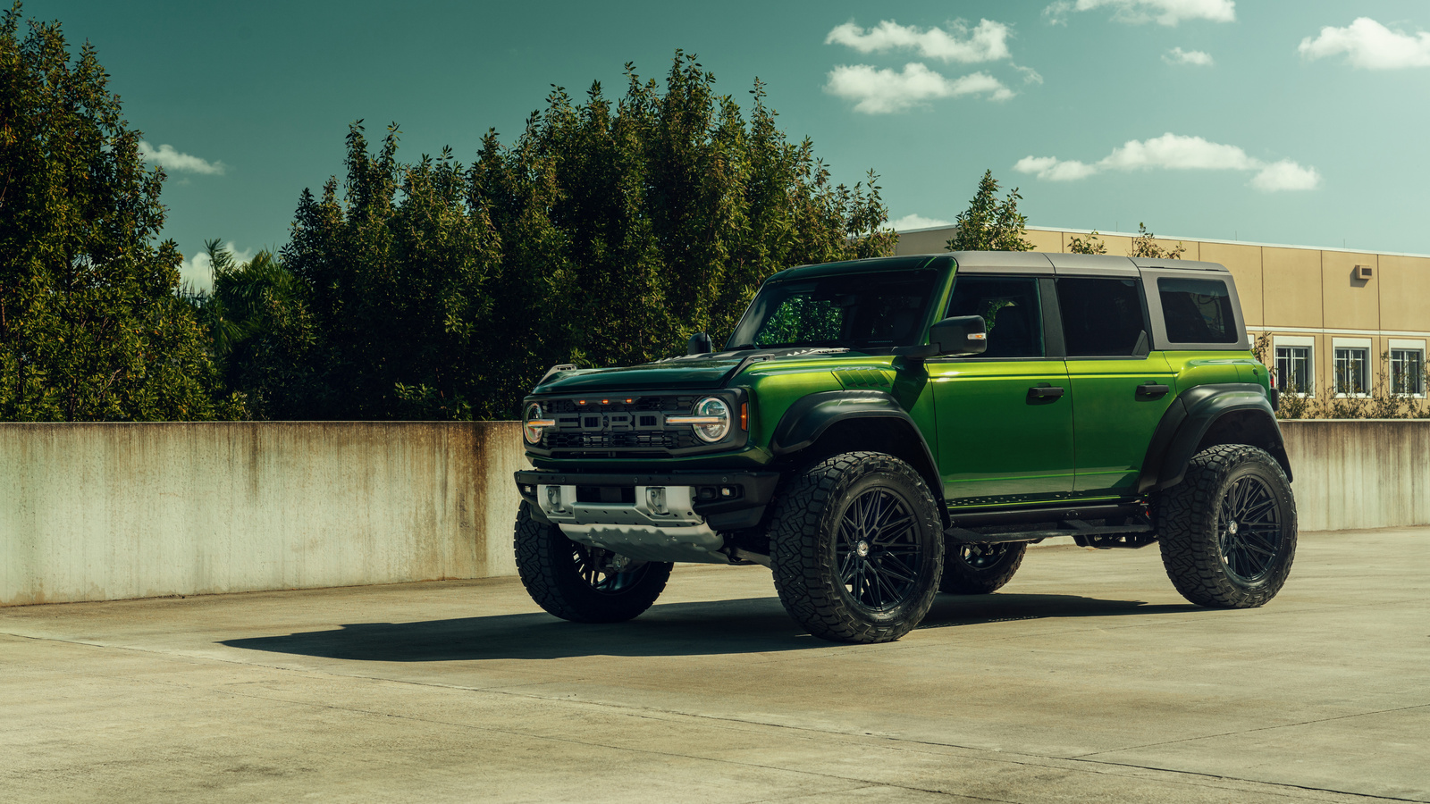 1600x900 Raptor Vossen Green Bronco Wallpaper,1600x900 Resolution HD 4k ...