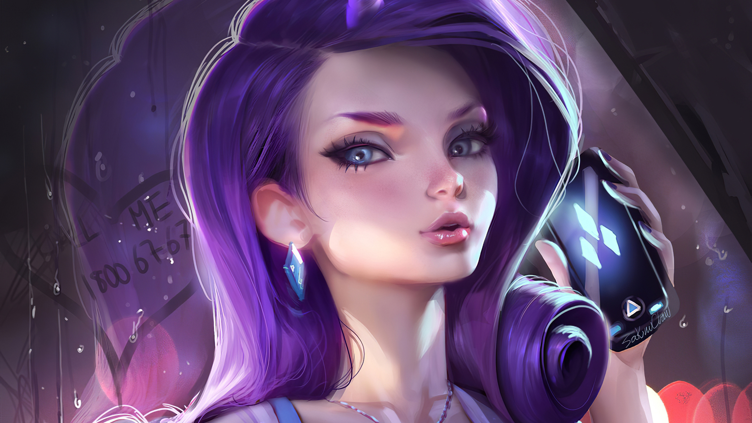 2560x1440 Rarity My Little Pony 4k 1440P Resolution ,HD 4k Wallpapers ...