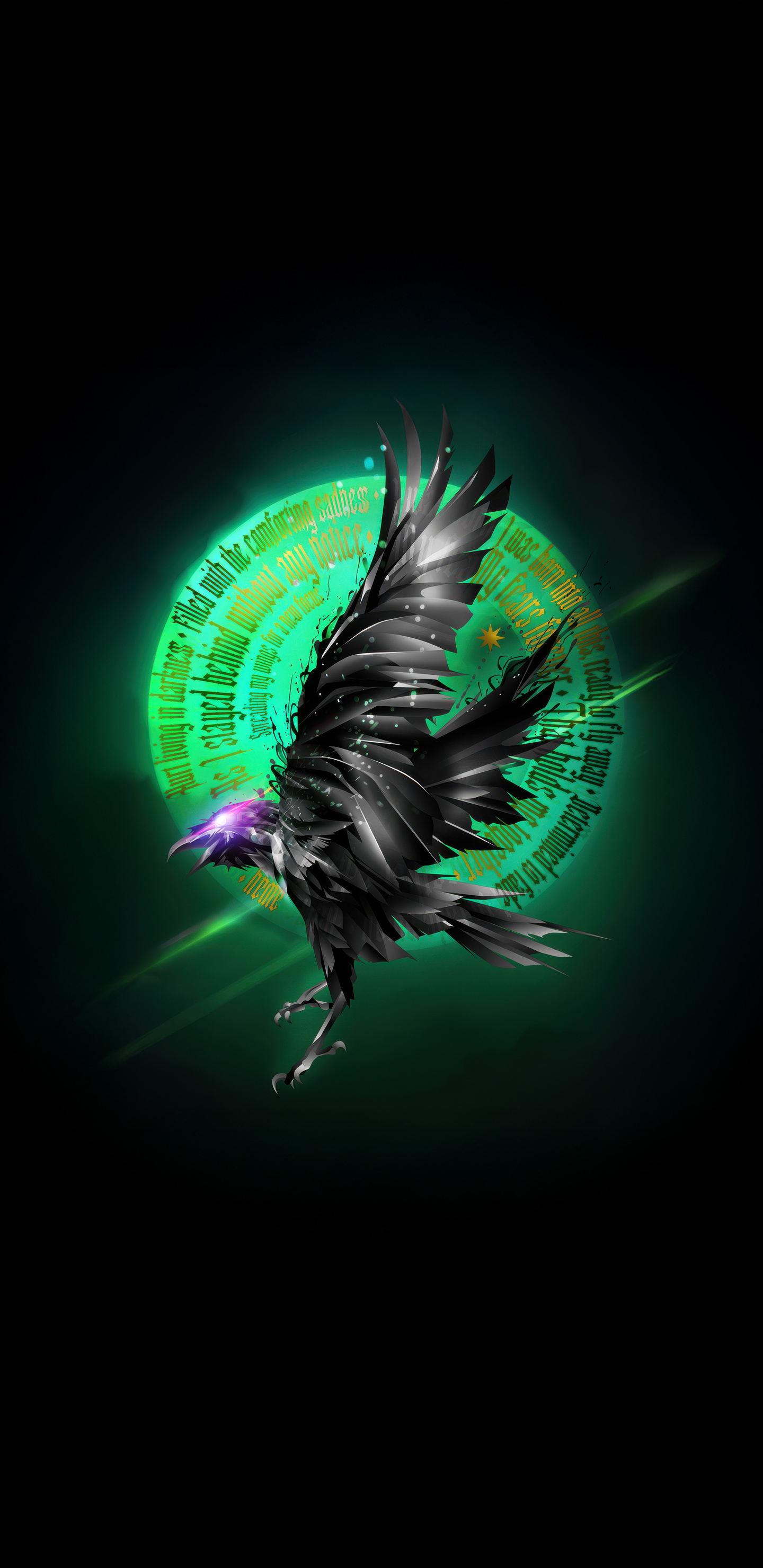 1440x2960 Raven Code Of The Shadows Samsung Galaxy Note 9,8, S9,S8,S8 ...