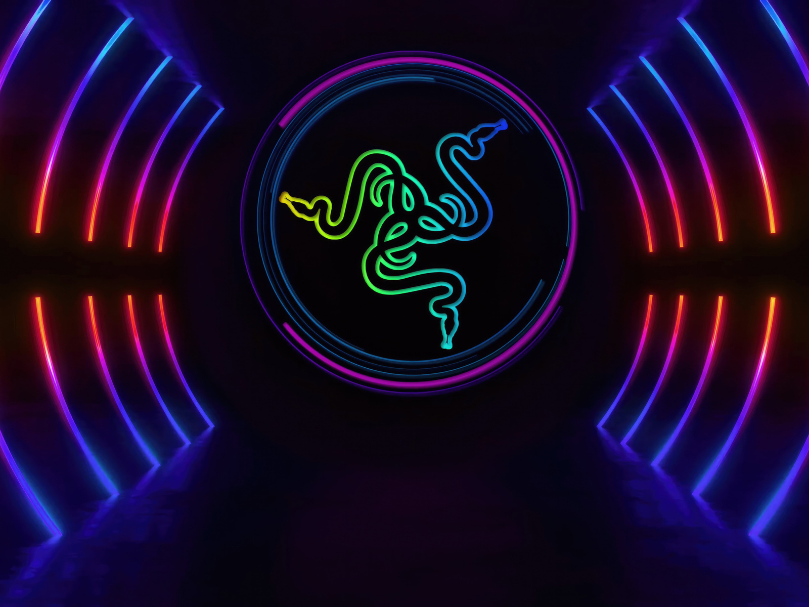 1600x1200 Razer Neon Abstract Wallpaper,1600x1200 Resolution HD 4k ...