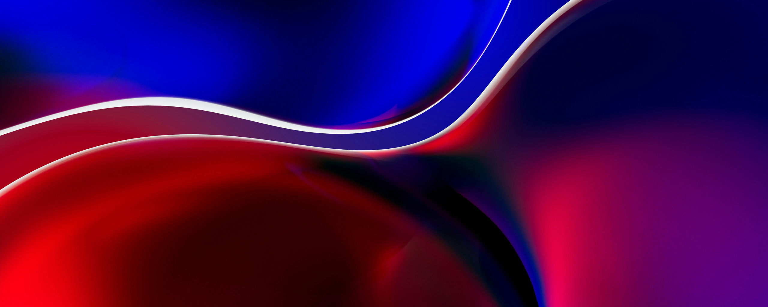 2560x1024 Red Blue Dynamic Wave Abstract Wallpaper,2560x1024 Resolution ...