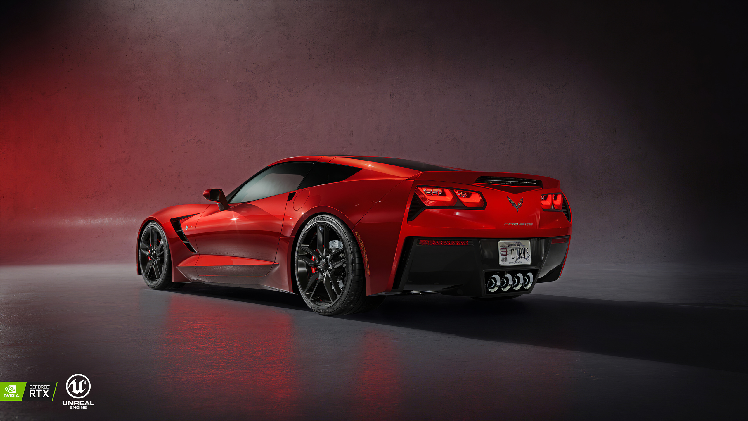 2560x1440 Red Corvette C7 1440P Resolution ,HD 4k Wallpapers,Images ...
