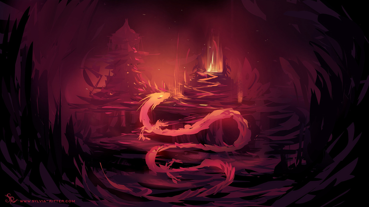 1280x720 Red Digital Dragon 720P ,HD 4k Wallpapers,Images,Backgrounds ...