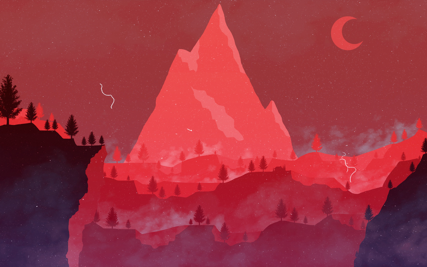 1440x900 Red Glowing Weather 4k Wallpaper,1440x900 Resolution HD 4k ...