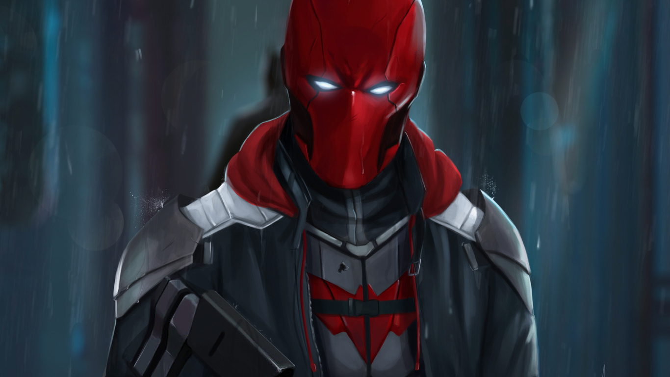 1366x768 Red Hood Art Laptop Hd Hd 4k Wallpapers Images Backgrounds