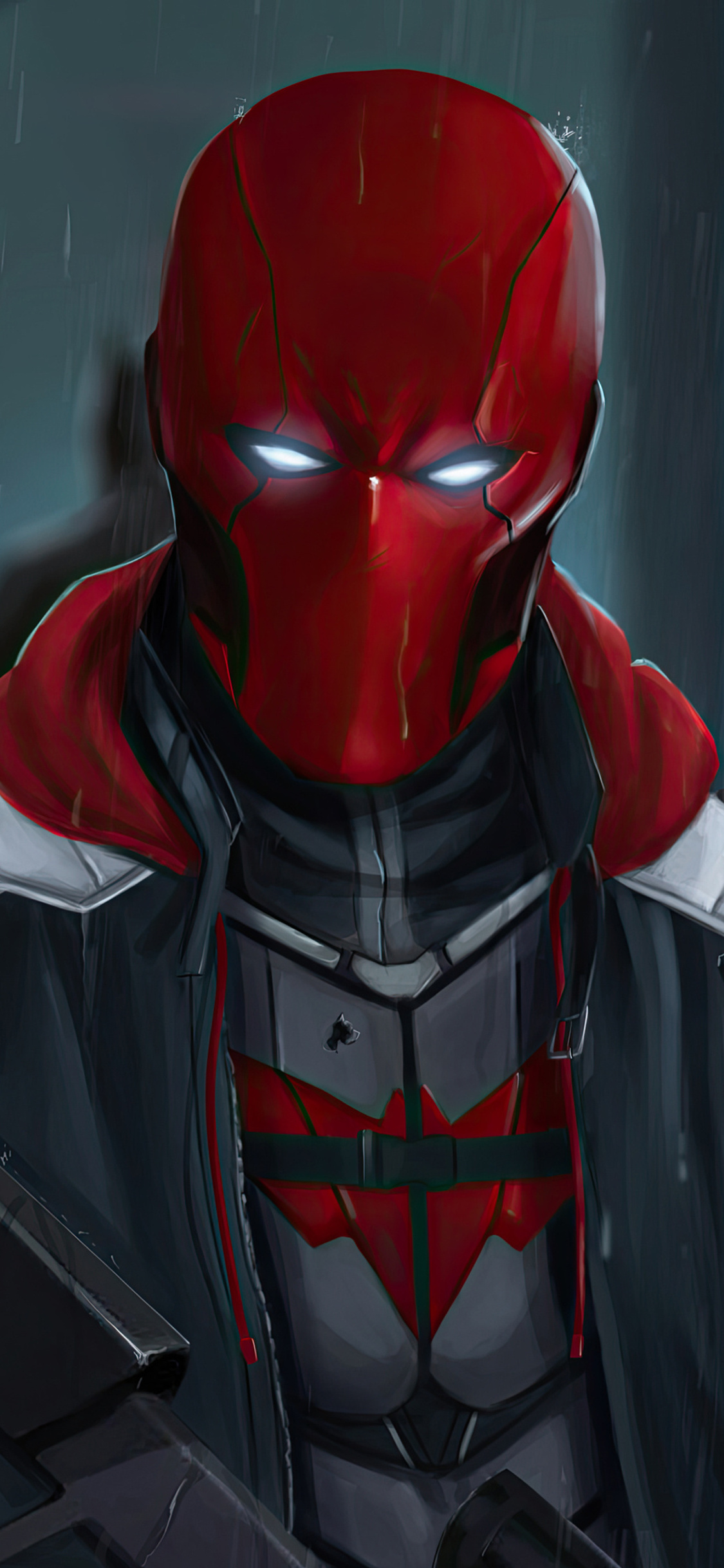 1125x2436 Red Hood Dark Iphone XS,Iphone 10,Iphone X ,HD 4k Wallpapers ...