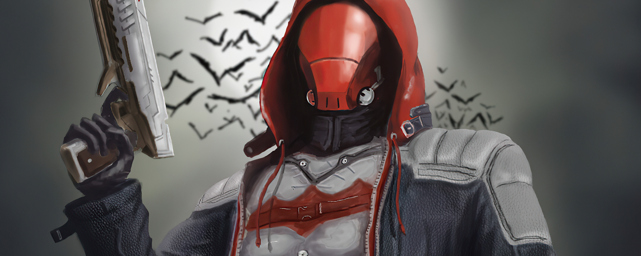 2560x1024 Red Hood Gun Wallpaper,2560x1024 Resolution HD 4k Wallpapers ...