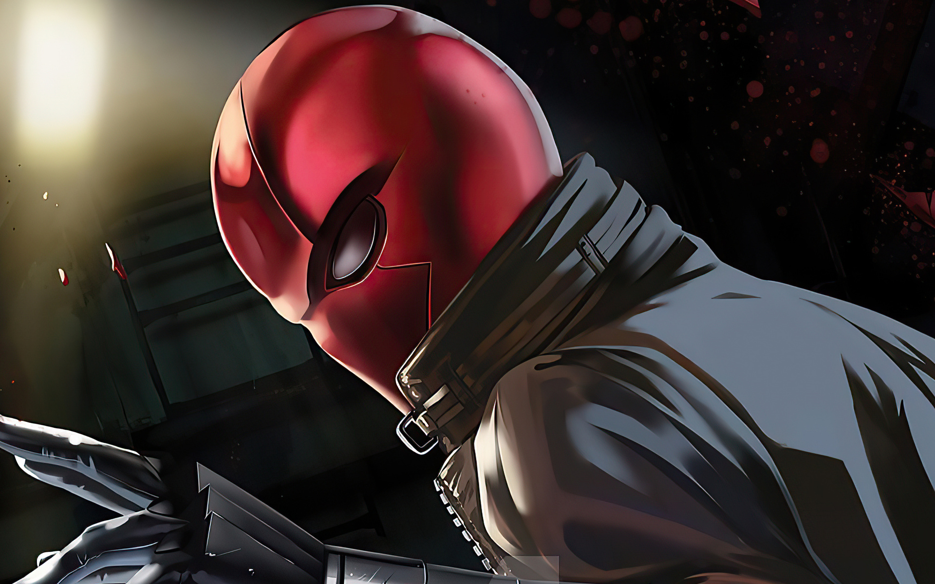1920x1200 Red Hood Mask Man 1080P Resolution ,HD 4k Wallpapers,Images ...