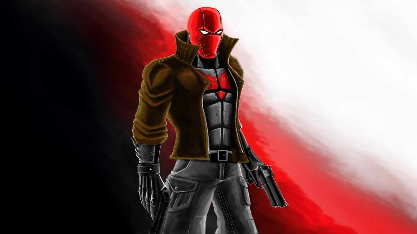 1366x768 Red Hood Shadow Of Vengeance Laptop HD ,HD 4k Wallpapers,Images,Backgrounds,Photos and ...