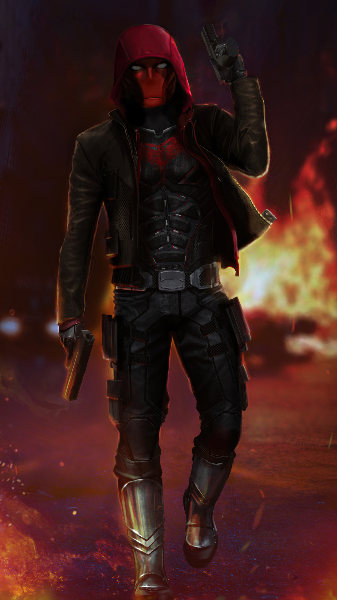 1080x1920 Red Hood Titans 5k Iphone 7,6s,6 Plus, Pixel xl ,One Plus 3 ...