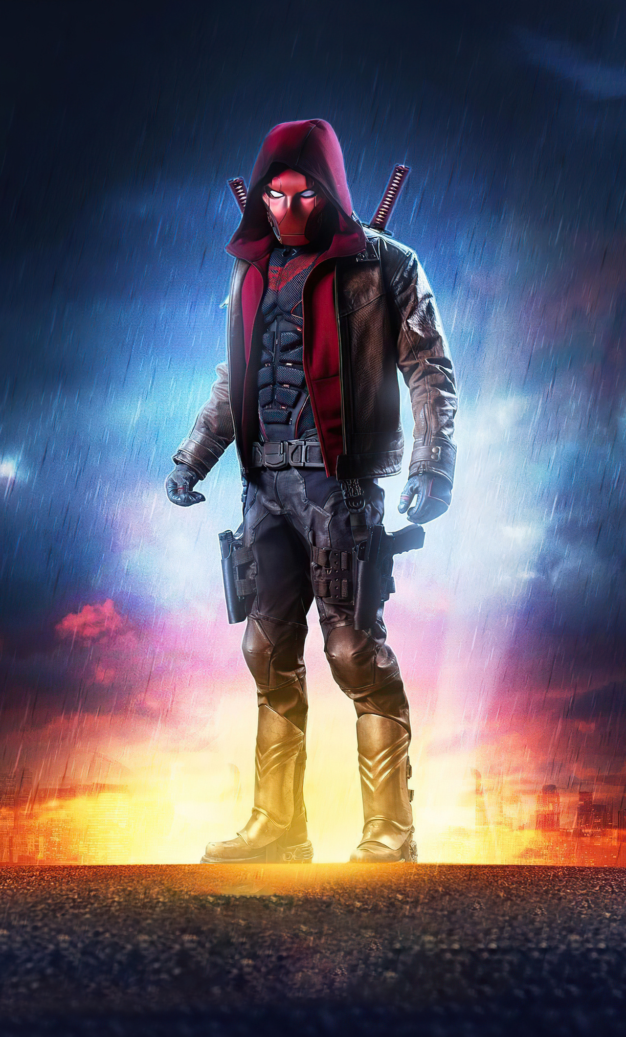 1280x2120 Red Hood Titans iPhone 6+ ,HD 4k Wallpapers,Images ...