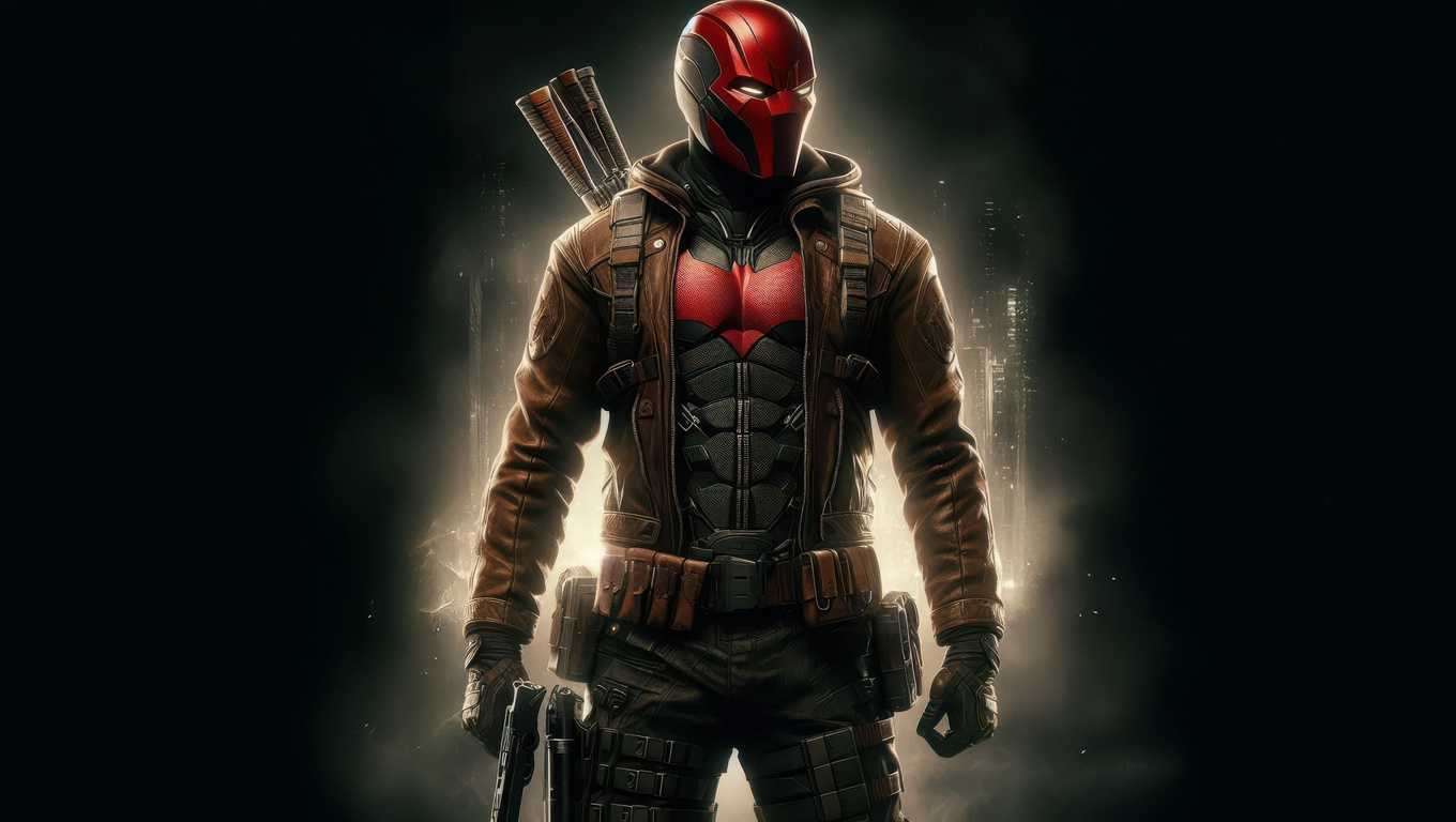 1360x768 Red Hood Vengeance Reloaded Laptop HD ,HD 4k Wallpapers,Images,Backgrounds,Photos and ...
