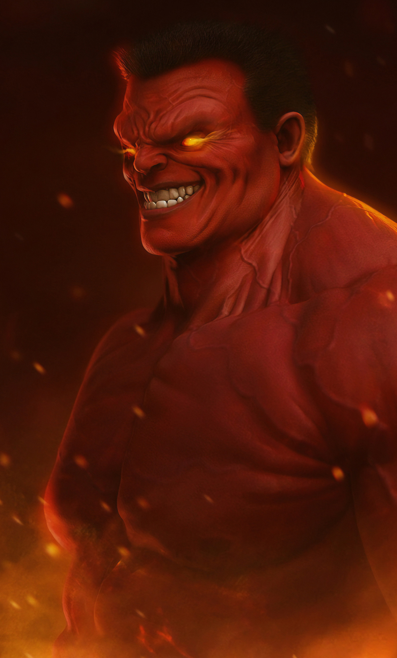 1280x2120 Red Hulk 4k iPhone 6+ ,HD 4k Wallpapers,Images,Backgrounds ...