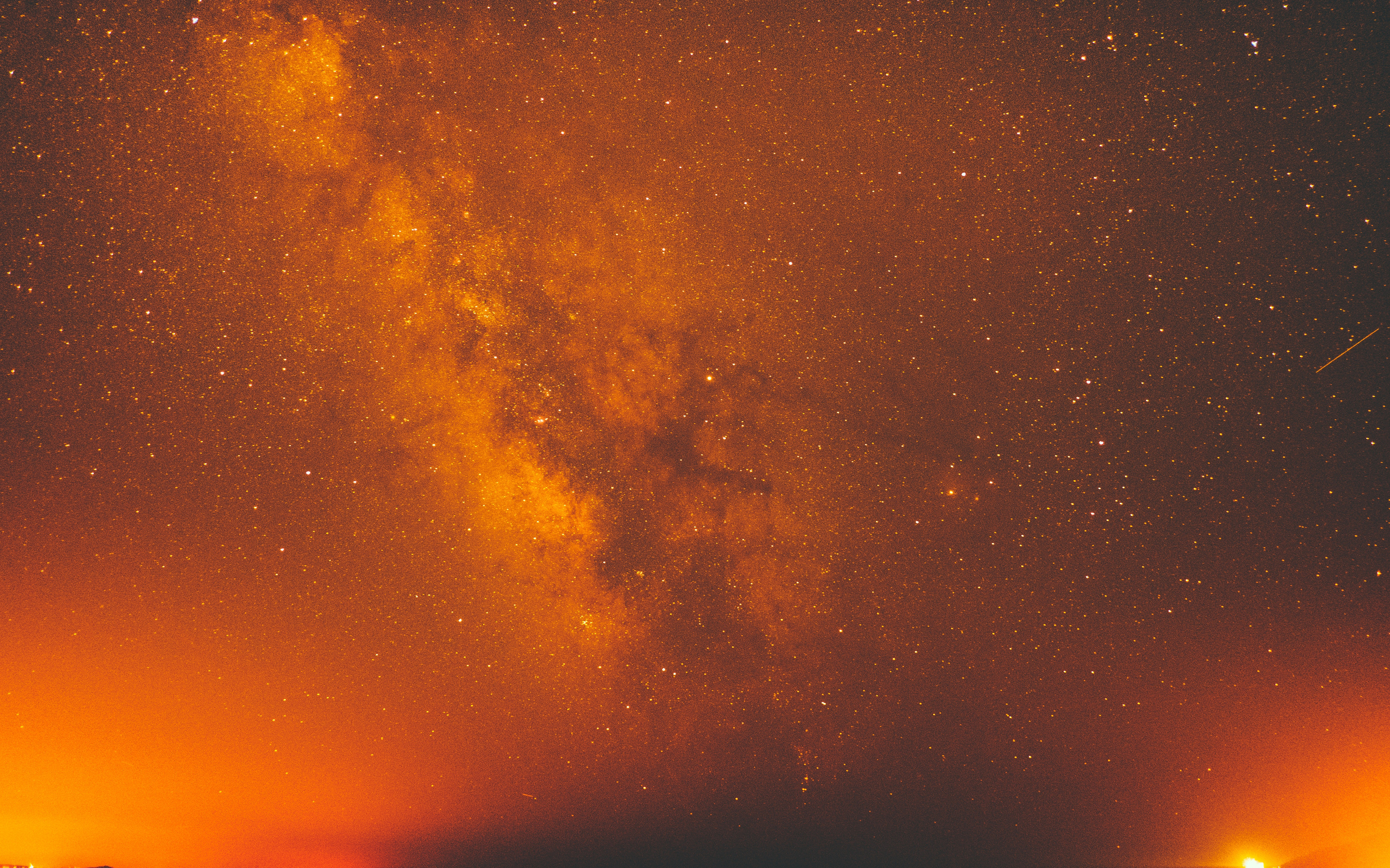 2880x1800 Red Milky Way Galaxy Space Night Stars 5k Macbook Pro Retina ...