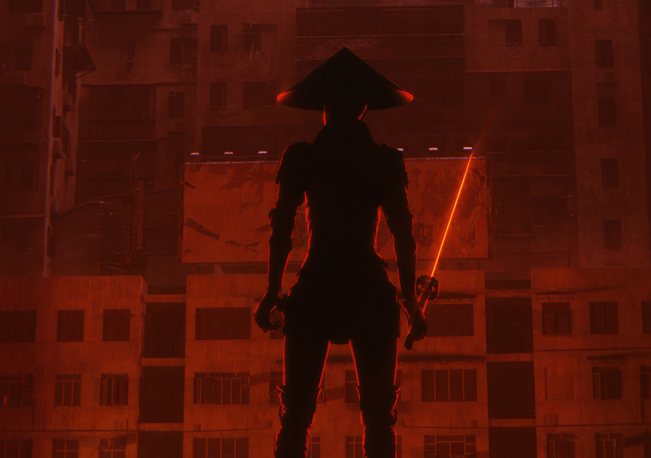 1280x900 Red Ninja Day Sword 4k 1280x900 Resolution HD 4k Wallpapers ...