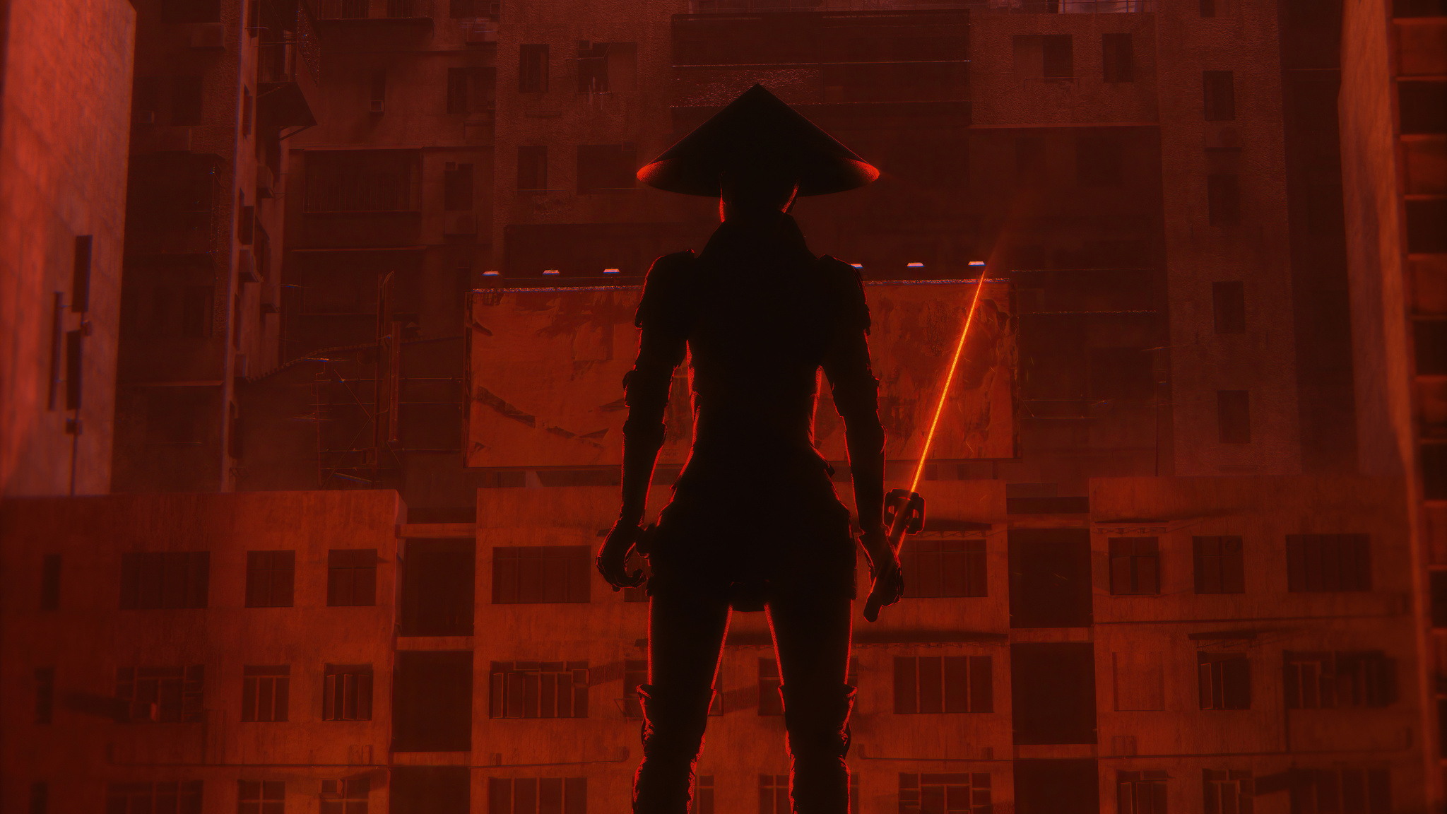 2048x1152 Red Ninja Day Sword 4k Wallpaper,2048x1152 Resolution HD 4k ...