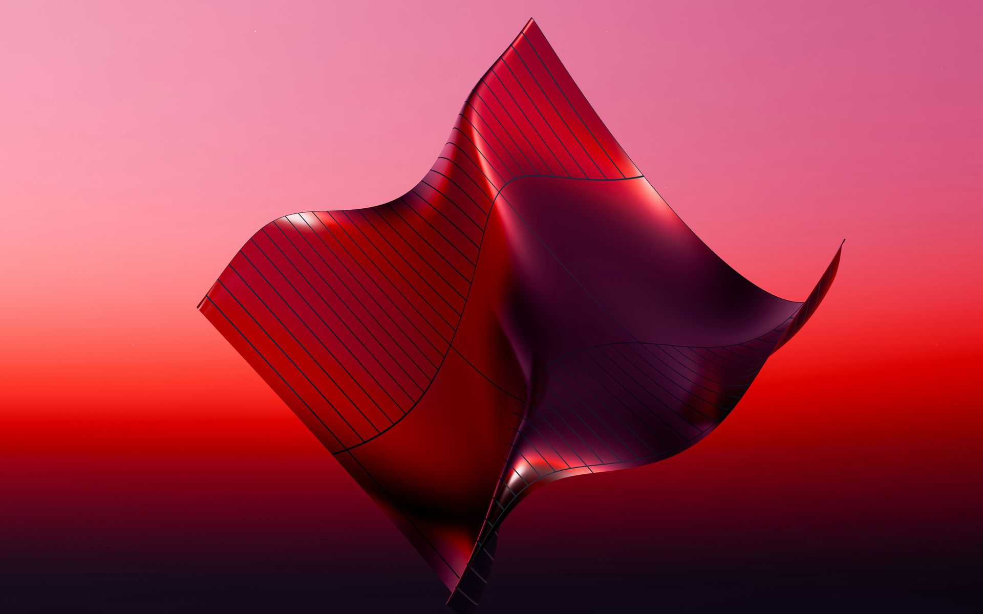 1920x1200 Red Pink Wavy Abstract 1080P Resolution ,HD 4k Wallpapers ...