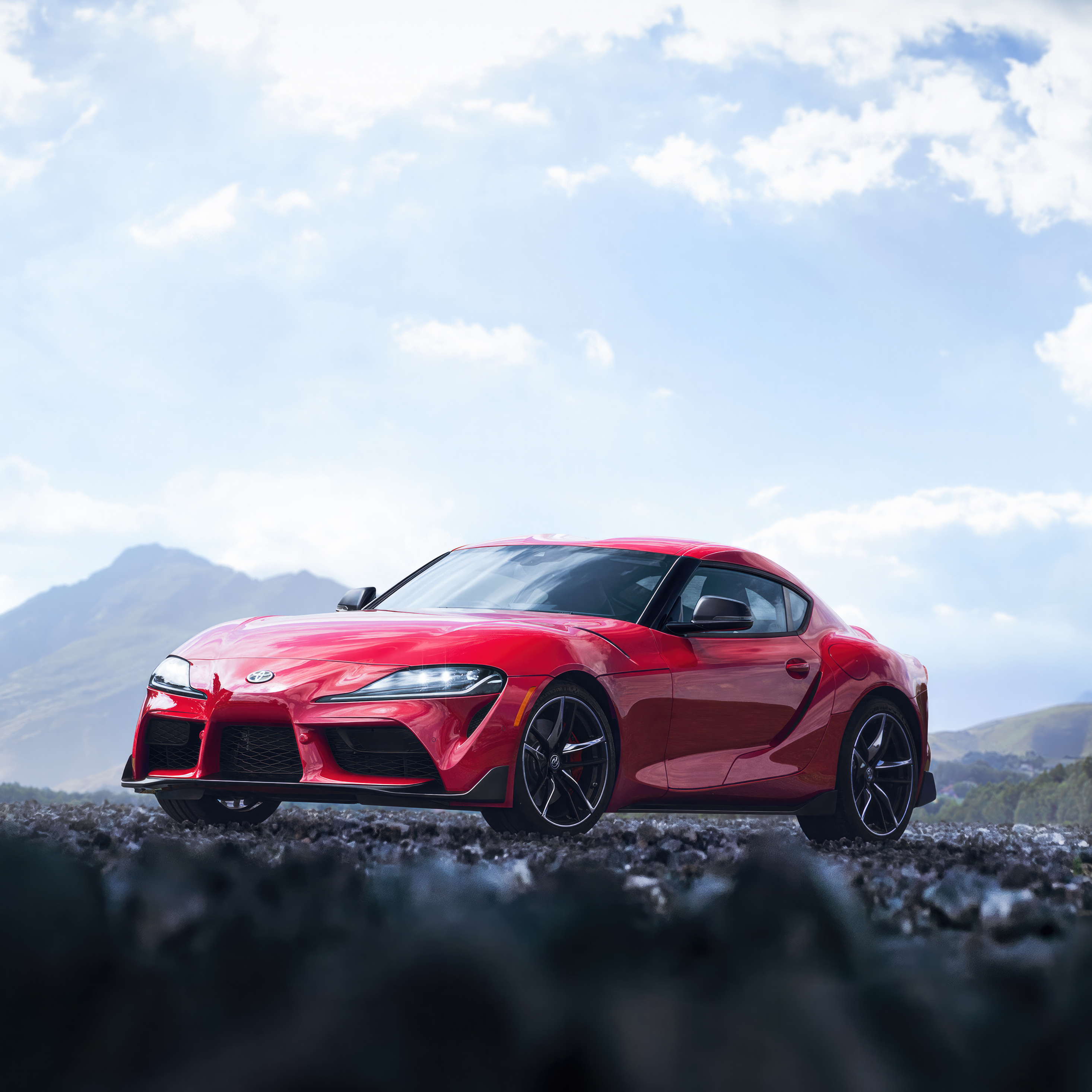 2932x2932 Red Toyota Supra 5k Ipad Pro Retina Display ,HD 4k Wallpapers ...