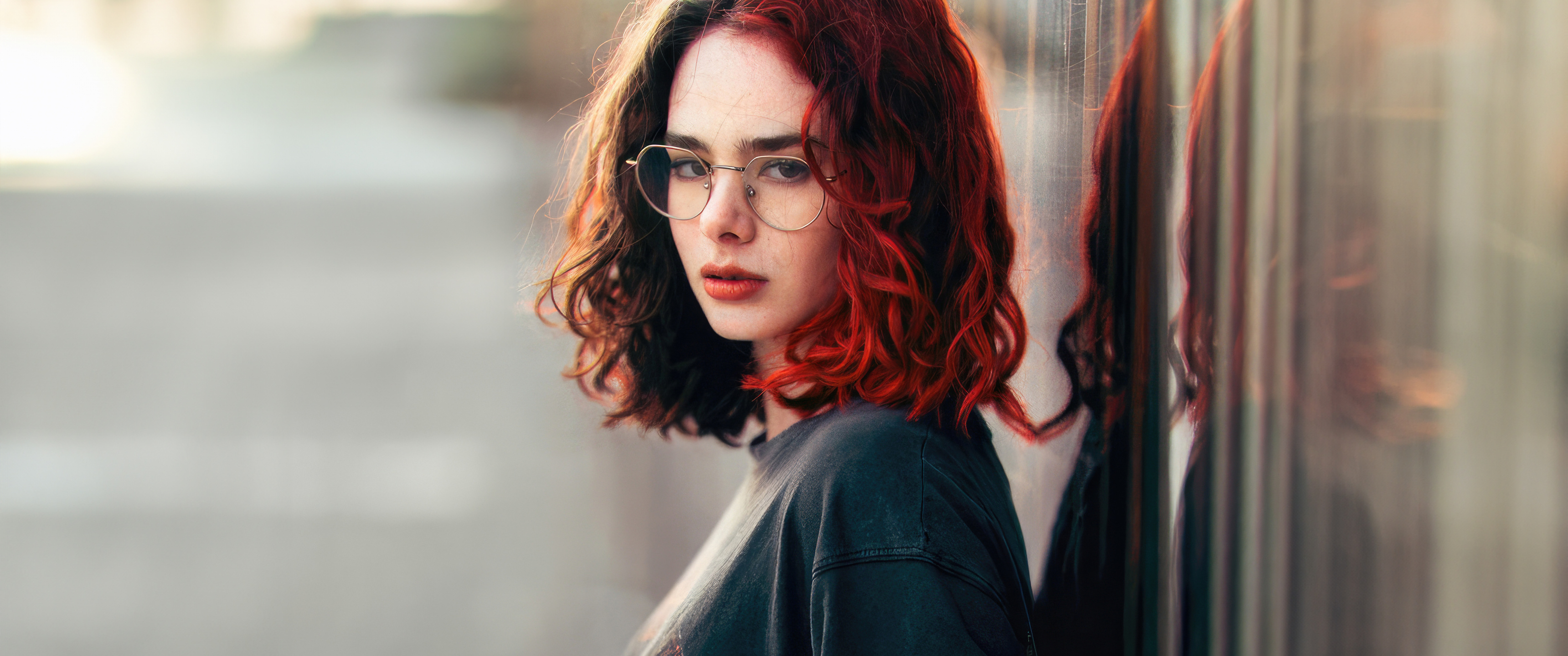 3440x1440 Redhead Girl Elegant Hair UltraWide Quad HD 1440P ,HD 4k ...