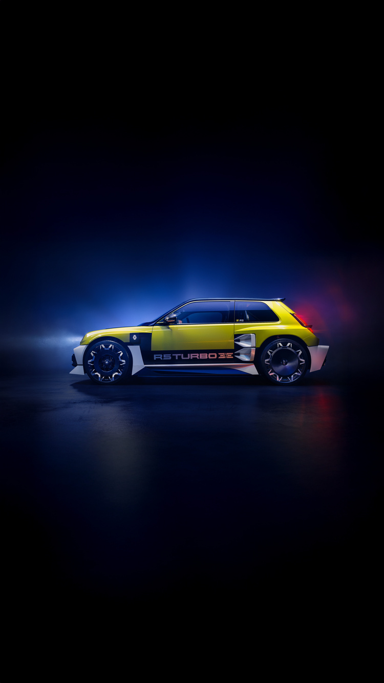 750x1334 Renault 5 Turbo 3e 2025 iPhone 6, iPhone 6S, iPhone 7 ,HD 4k ...