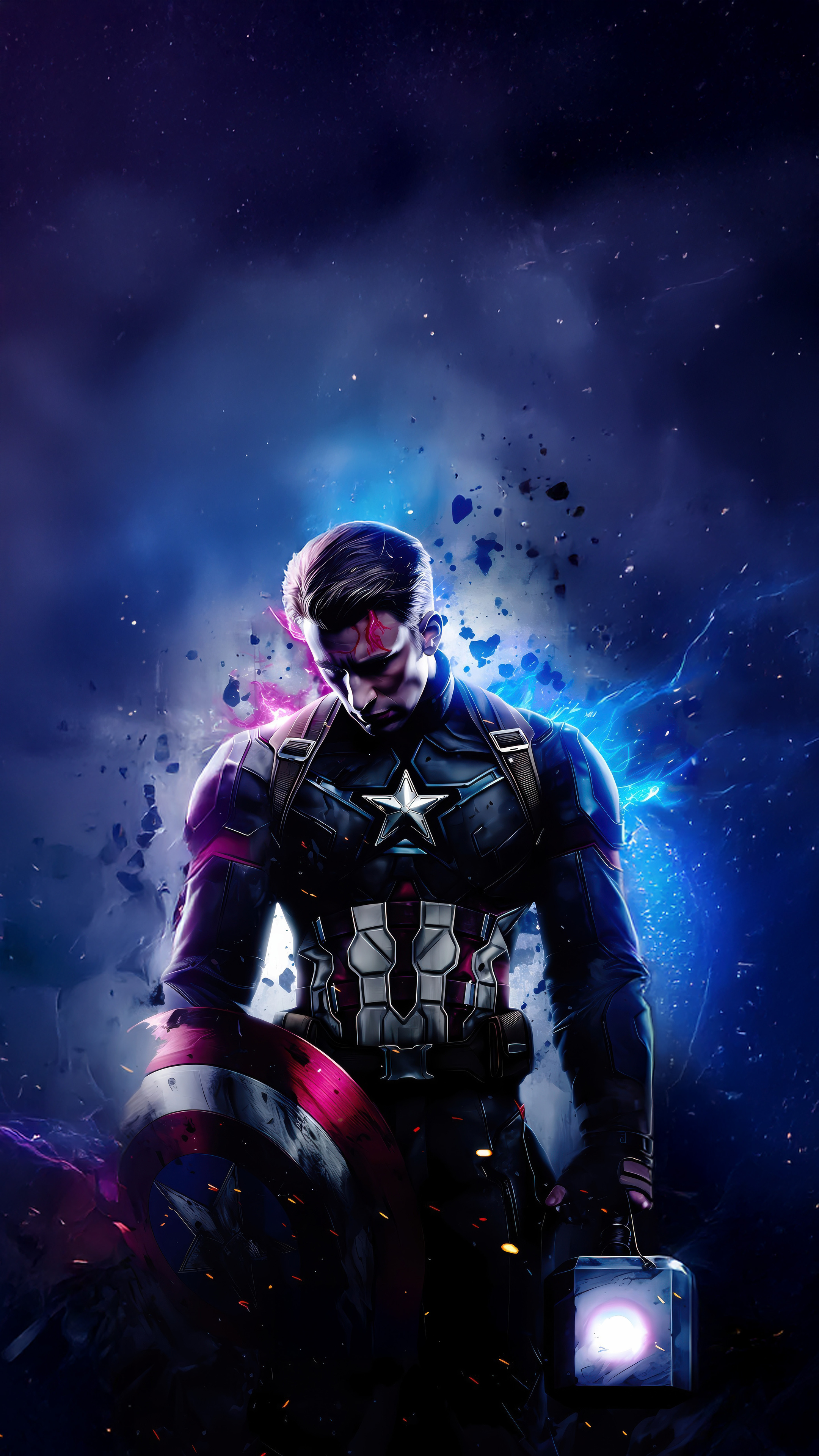2160x3840 Retribution Captain America Sony Xperia X,XZ,Z5 Premium ,HD ...