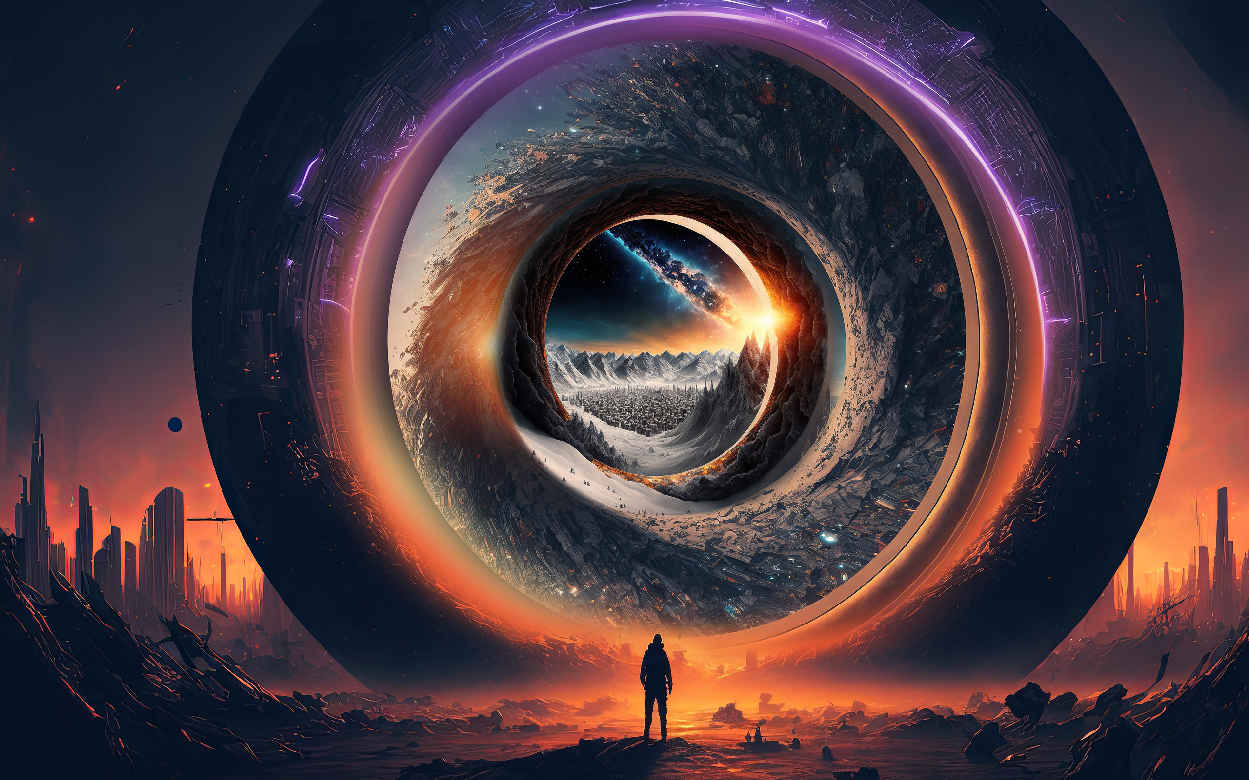 2560x1600 Rings Aligning 8k Wallpaper,2560x1600 Resolution HD 4k ...