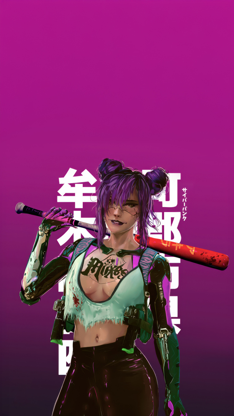 750x1334 Rita Wheeler Cyberpunk 2077 iPhone 6, iPhone 6S, iPhone 7 ,HD ...