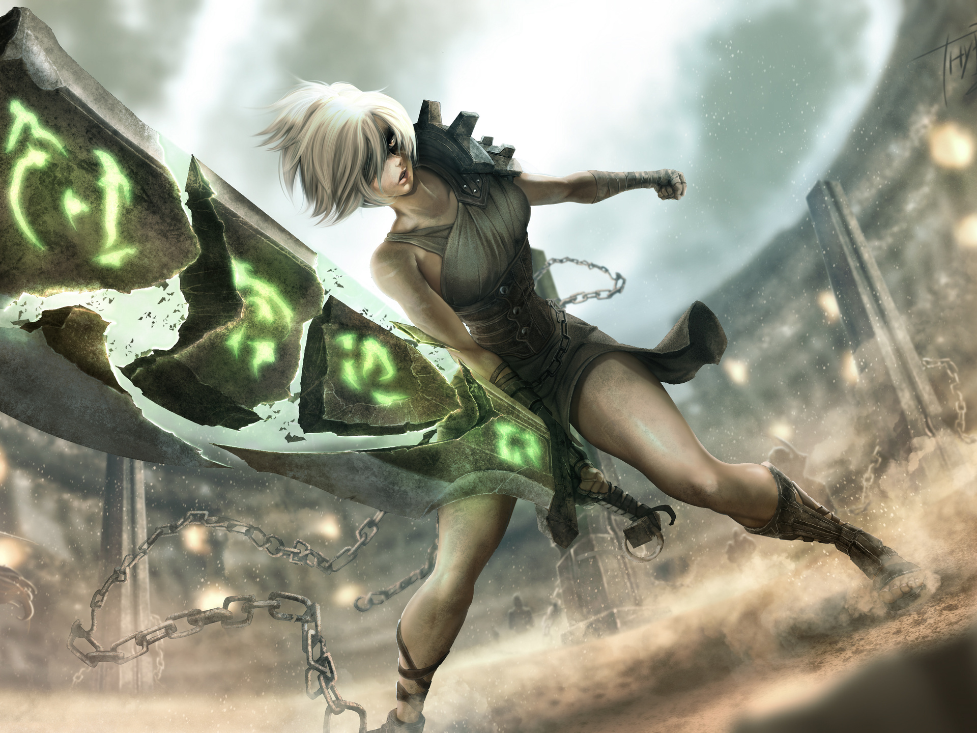 1920x1440 Riven Lol Fan Art 4k 1920x1440 Resolution HD 4k Wallpapers ...