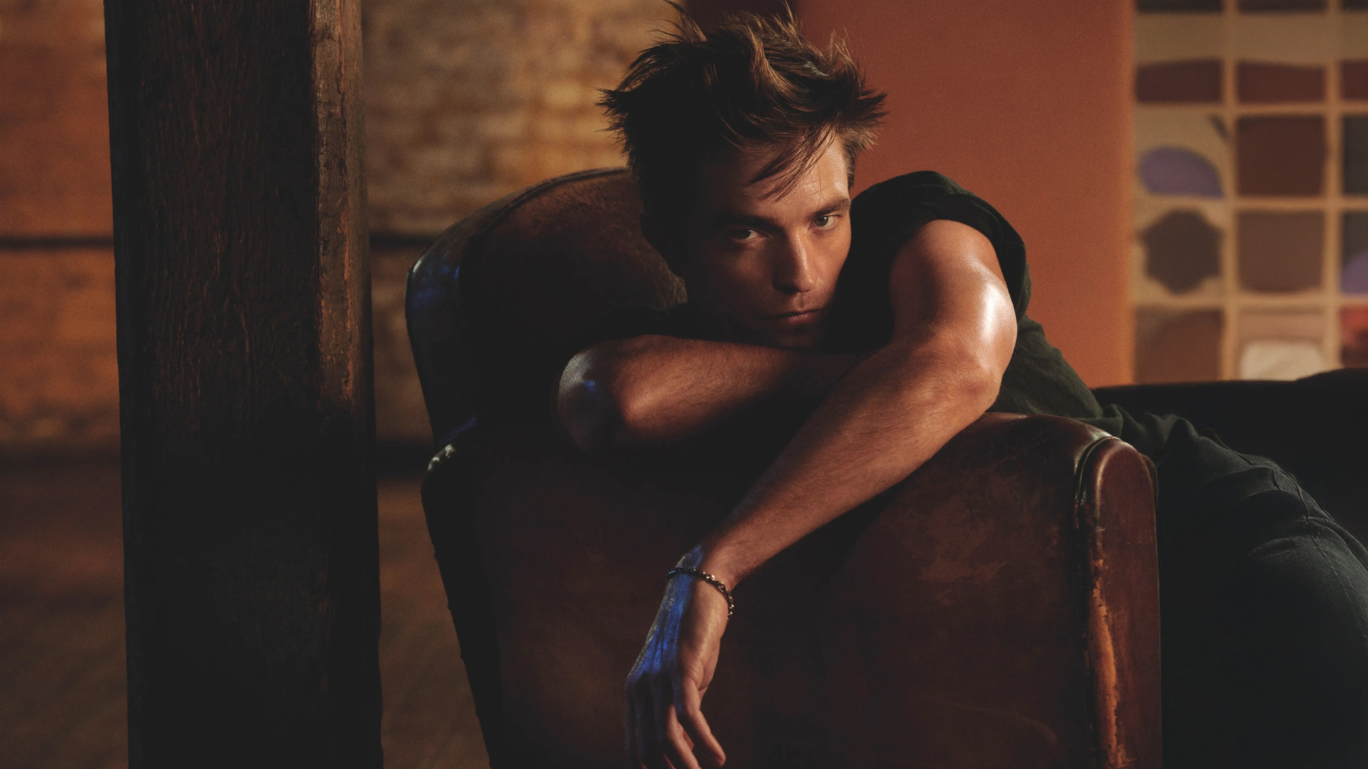 1920x1080 Robert Pattinson Dior Homme Interview Laptop Full HD 1080P ...