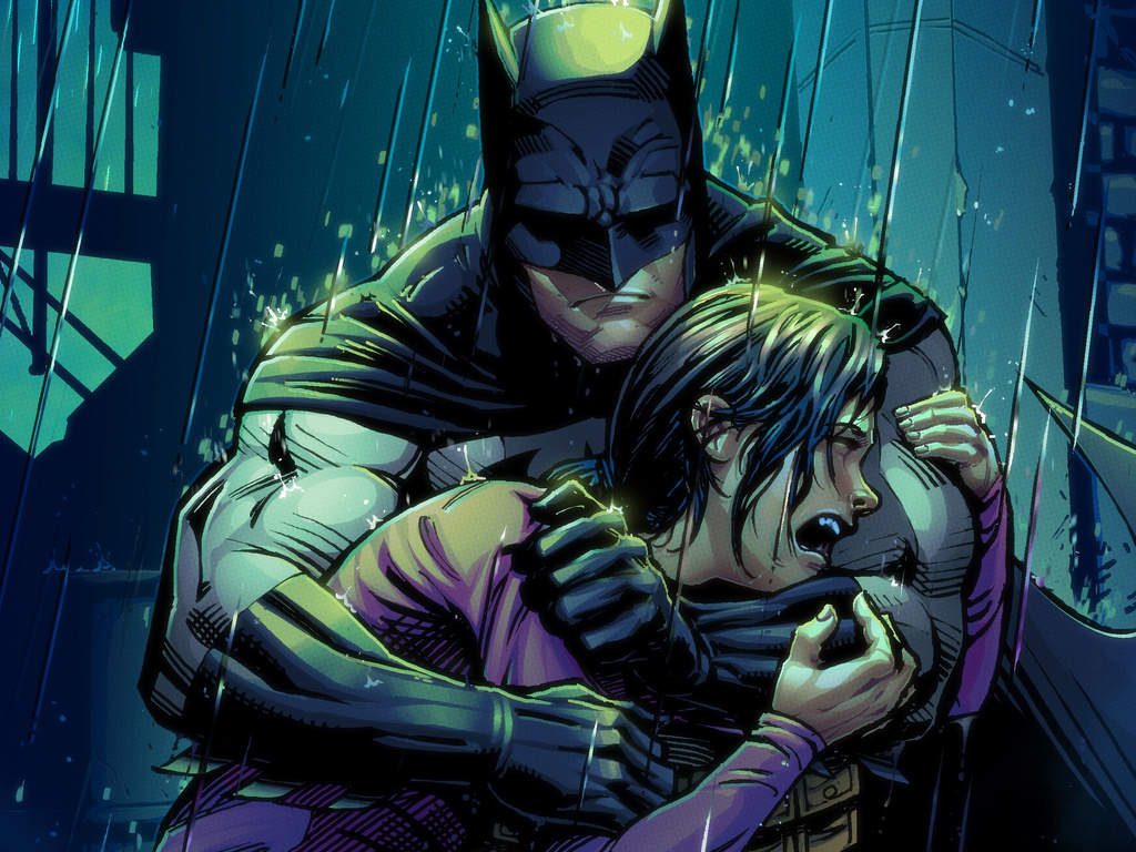 1024x768 Robin Crying In Batman Arms Wallpaper,1024x768 Resolution HD ...