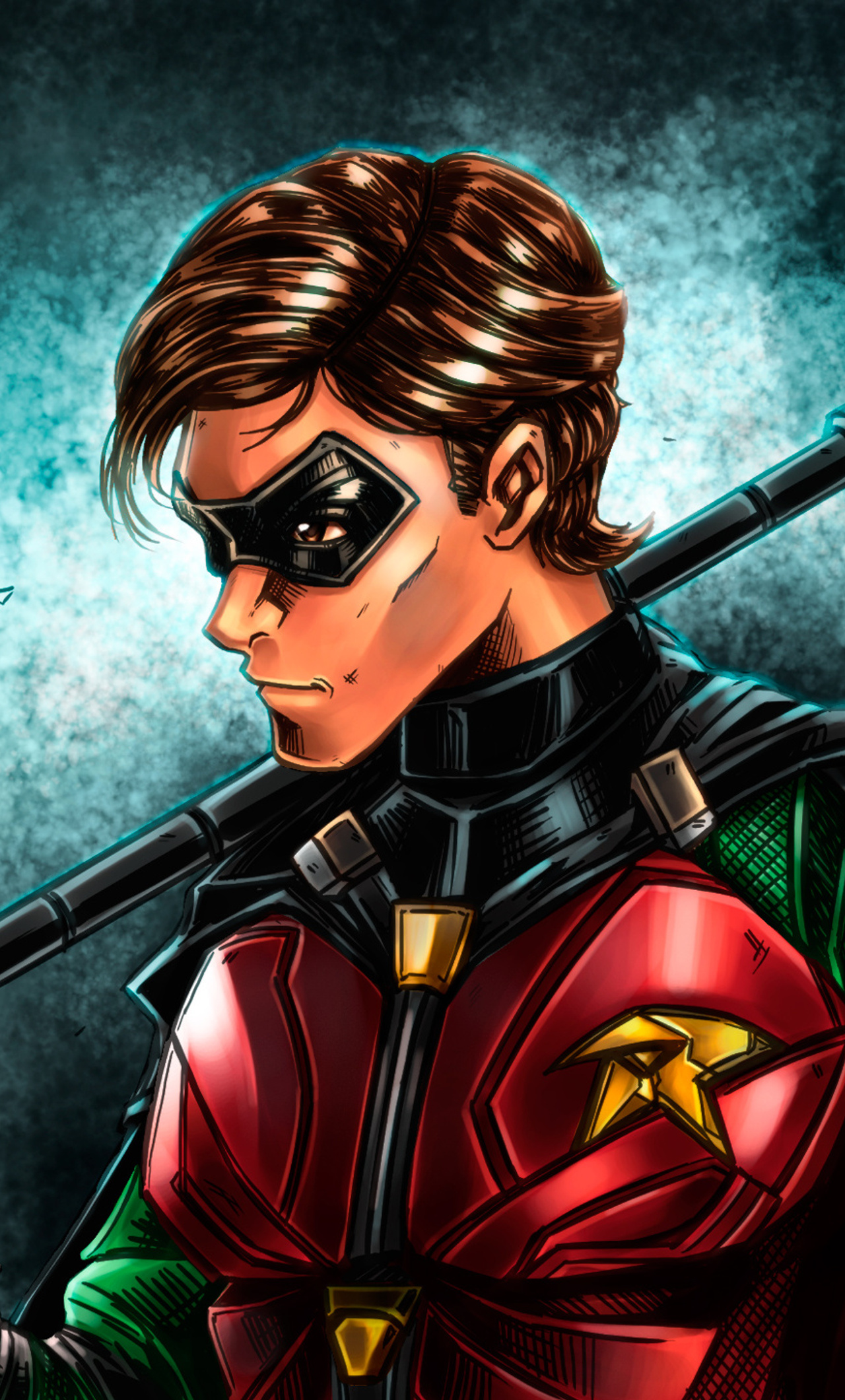 1280x2120 Robin Titans Artwork iPhone 6+ ,HD 4k Wallpapers,Images ...
