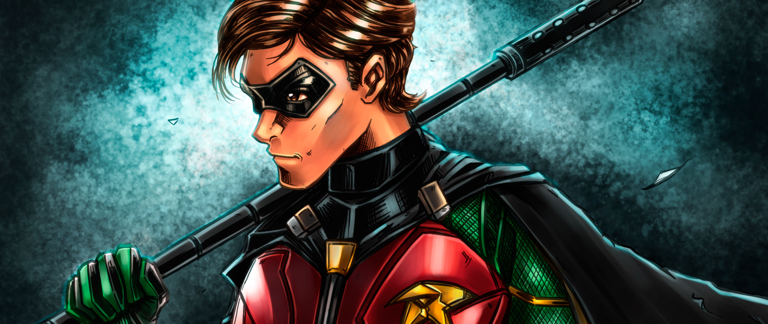 2560x1080 Robin Titans Artwork Wallpaper,2560x1080 Resolution HD 4k ...