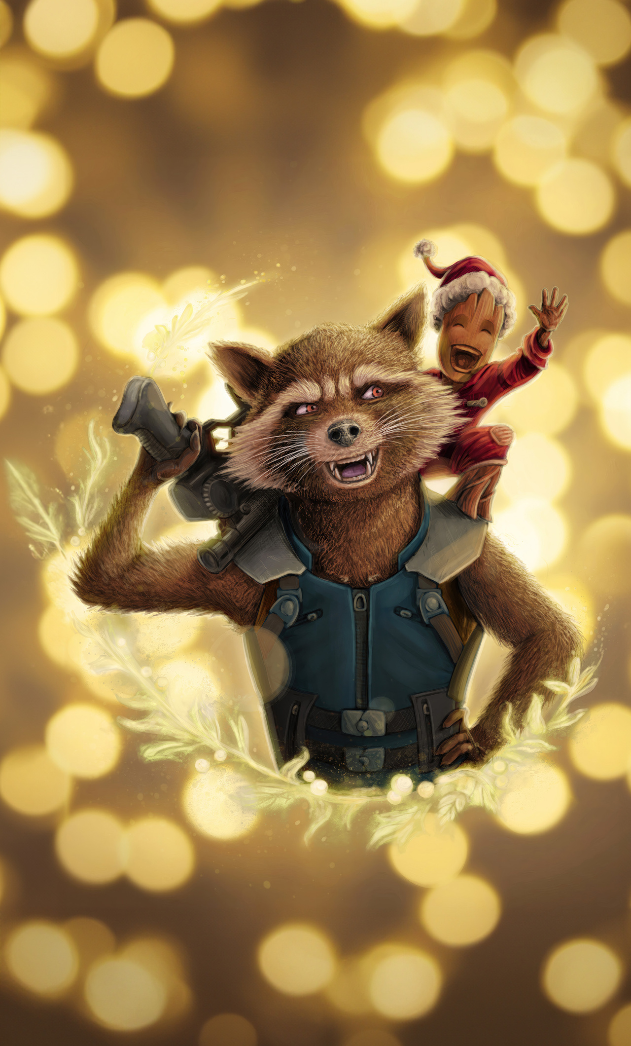 1280x2120 Rocket Raccoon Andd Baby Groot iPhone 6+ ,HD 4k Wallpapers ...