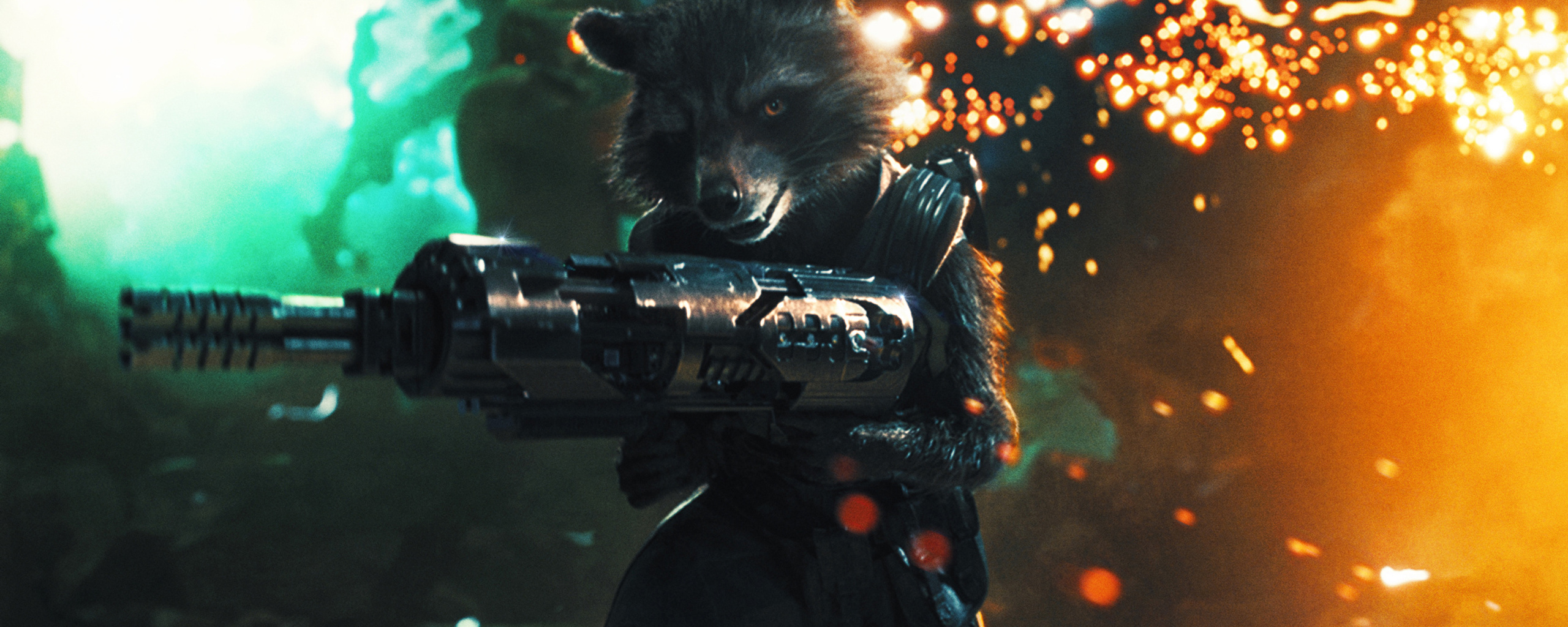 2560x1024 Rocket Raccoon With Gun Wallpaper,2560x1024 Resolution HD 4k ...
