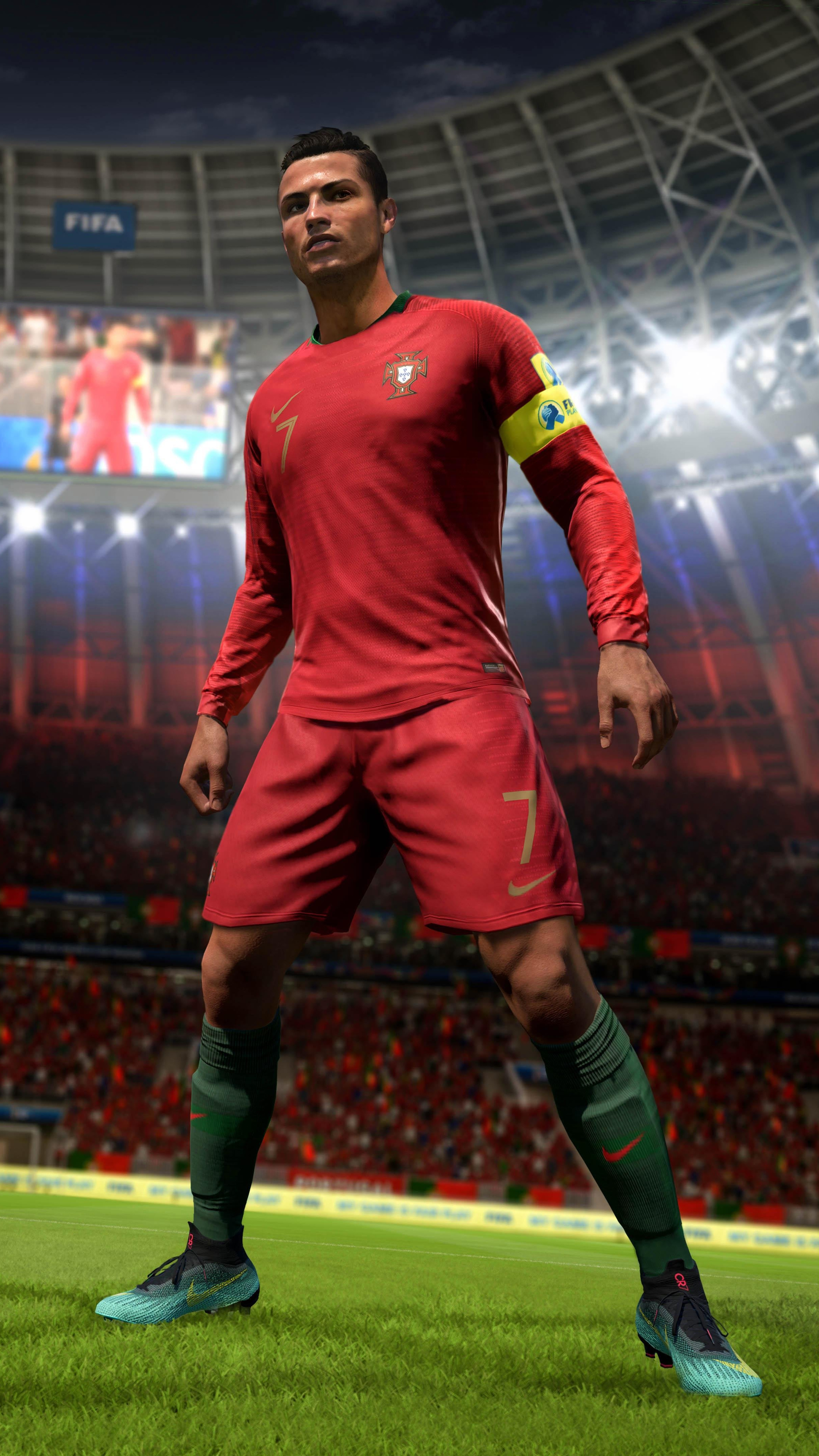 2160x3840 Ronaldo Fifa 18 8k Sony Xperia X Xz Z5 Premium Hd 4k