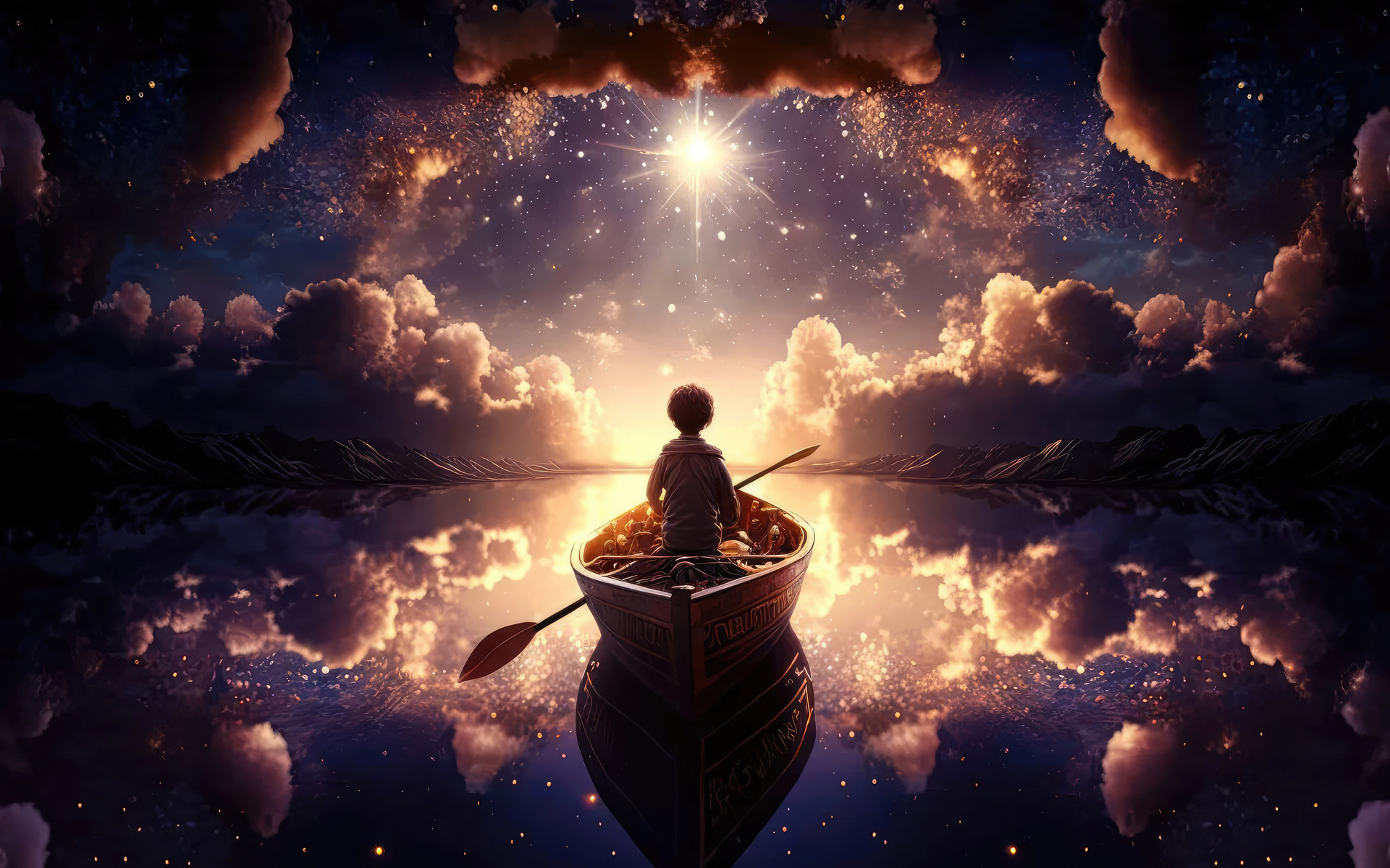 1920x1200 Rowing A Boat In Dreams 1080P Resolution ,HD 4k Wallpapers ...