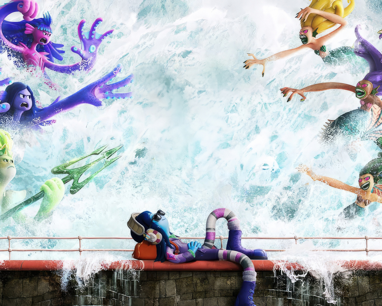 1280x1024 Ruby Gillman Teenage Kraken Wallpaper,1280x1024 Resolution HD ...