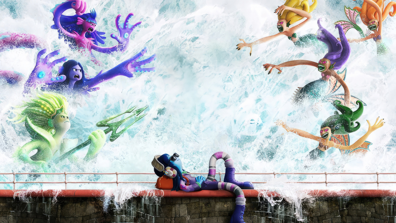 1366x768 Ruby Gillman Teenage Kraken Laptop HD ,HD 4k Wallpapers,Images ...