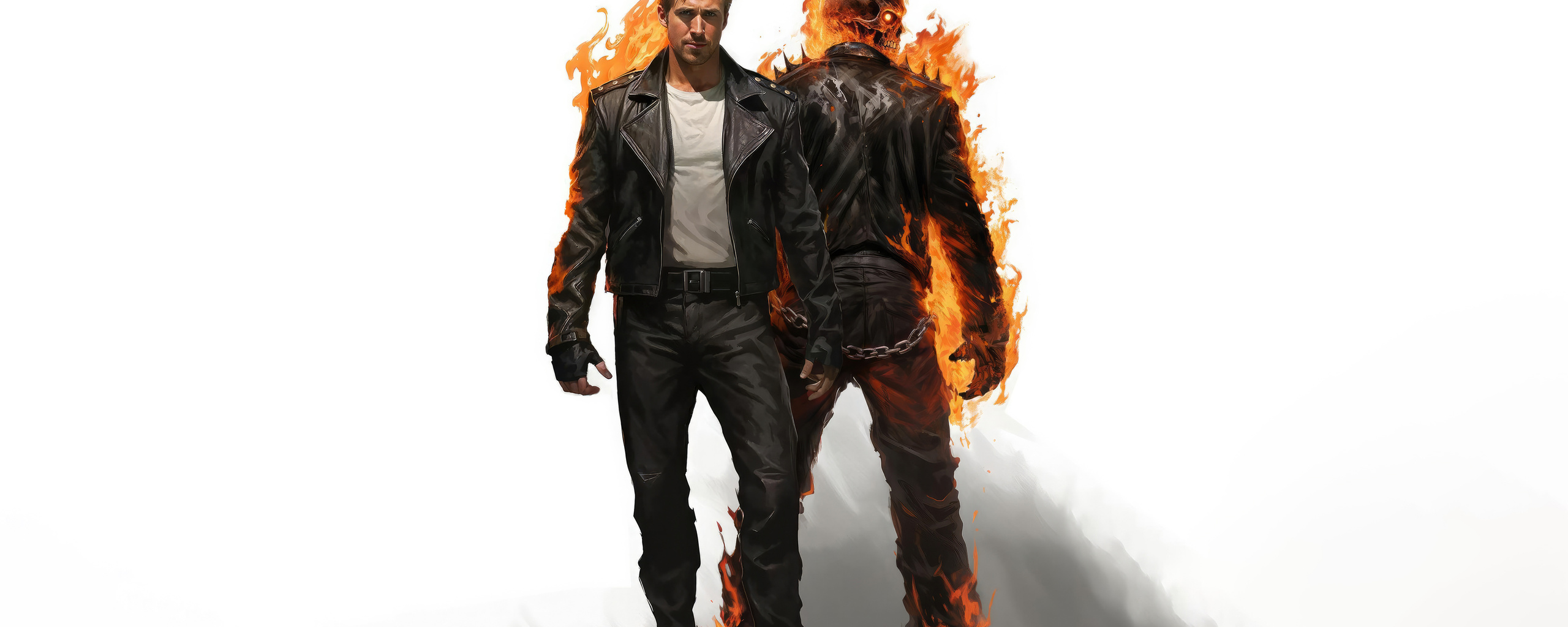 2560x1024 Ryan Gosling As Ghost Rider 4k Wallpaper,2560x1024 Resolution ...