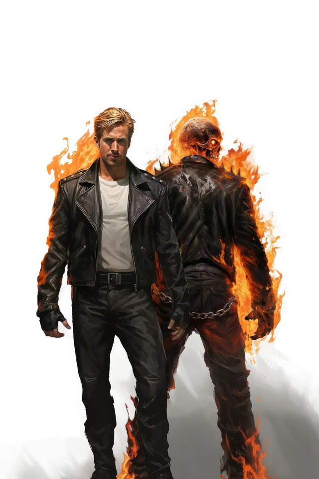 640x960 Ryan Gosling As Ghost Rider 4k iPhone 4, iPhone 4S ,HD 4k ...