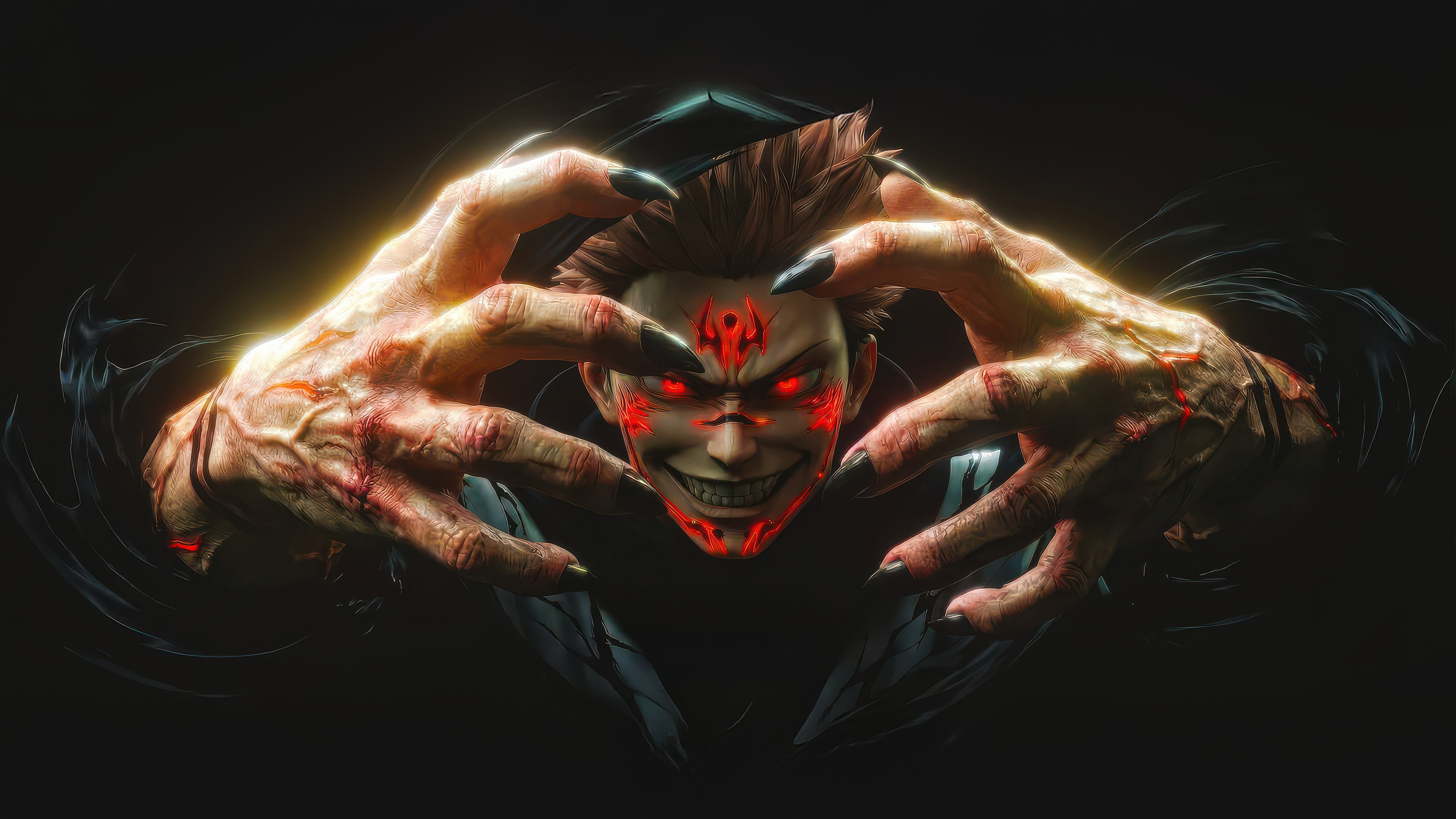 3840x2160 Ryomen Sukuna King Of The Cursed Realm 4K ,HD 4k Wallpapers ...