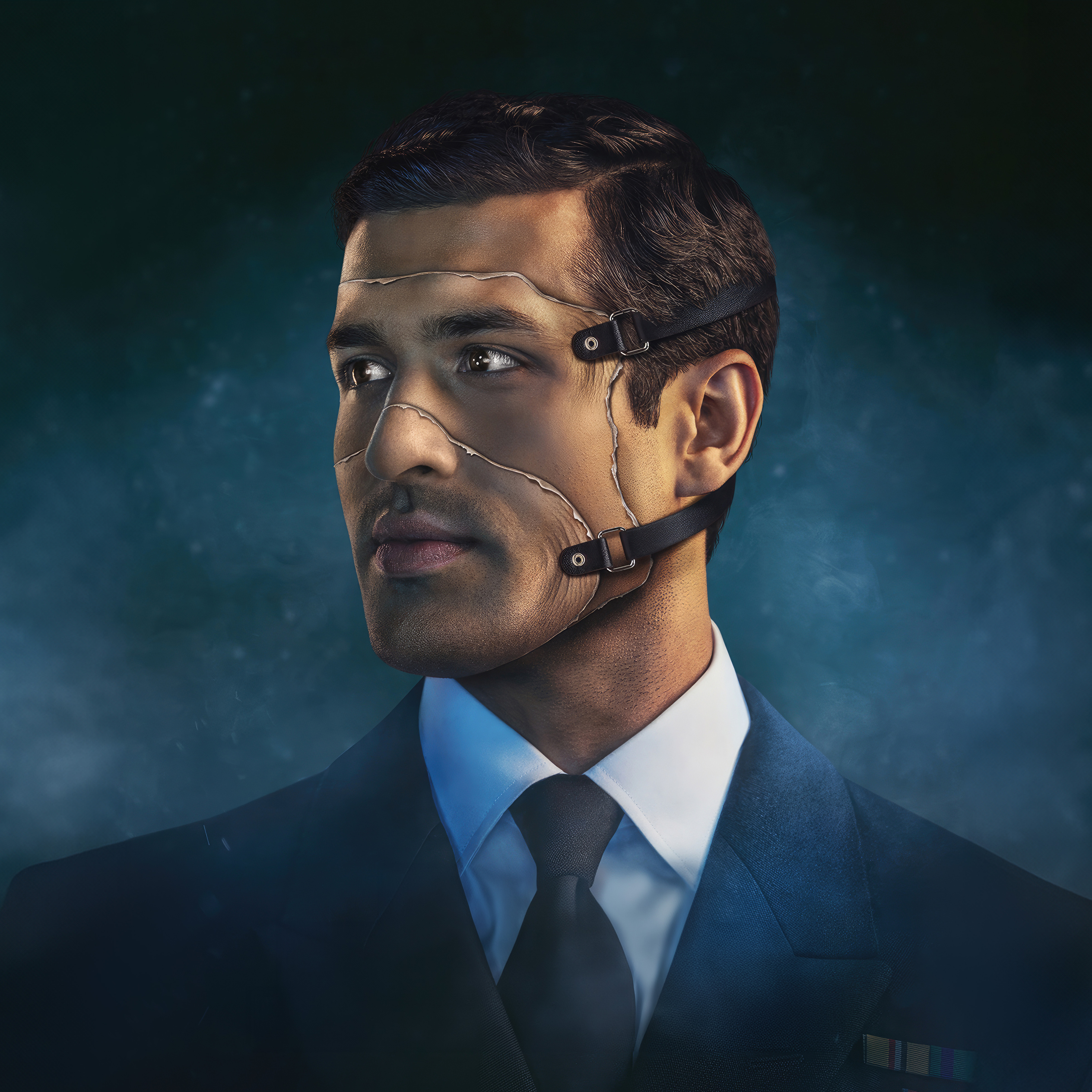 2932x2932 Saamer Unman As Raj Varma In 3 Body Problem Ipad Pro Retina ...
