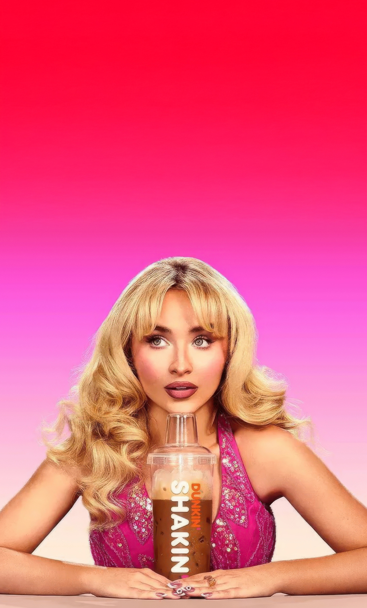 1280x2120 Sabrina Carpenter For Dunkin 2025 iPhone 6+ ,HD 4k Wallpapers ...