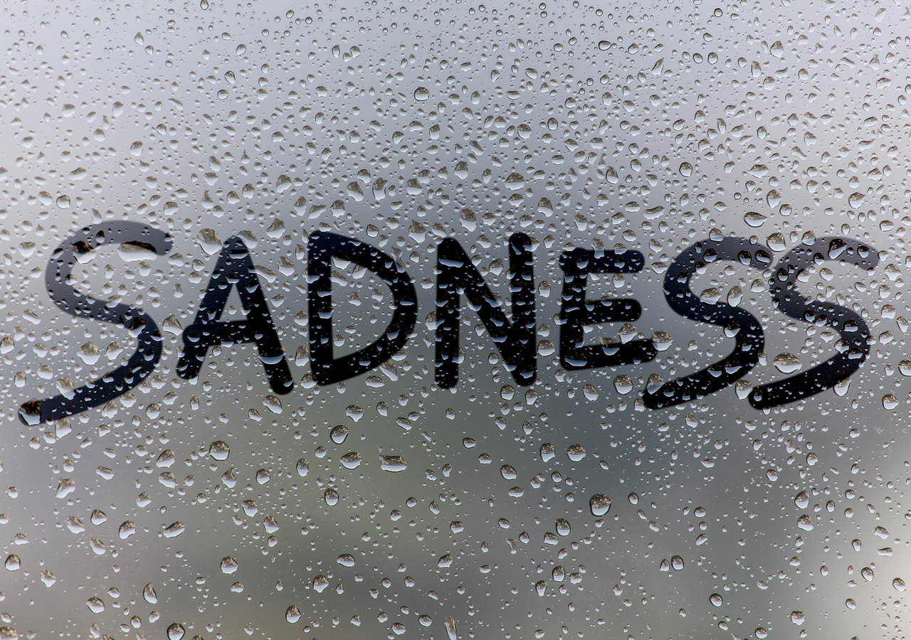 1280x900 Sadness Glass Drops Typography 5k 1280x900 Resolution HD 4k ...